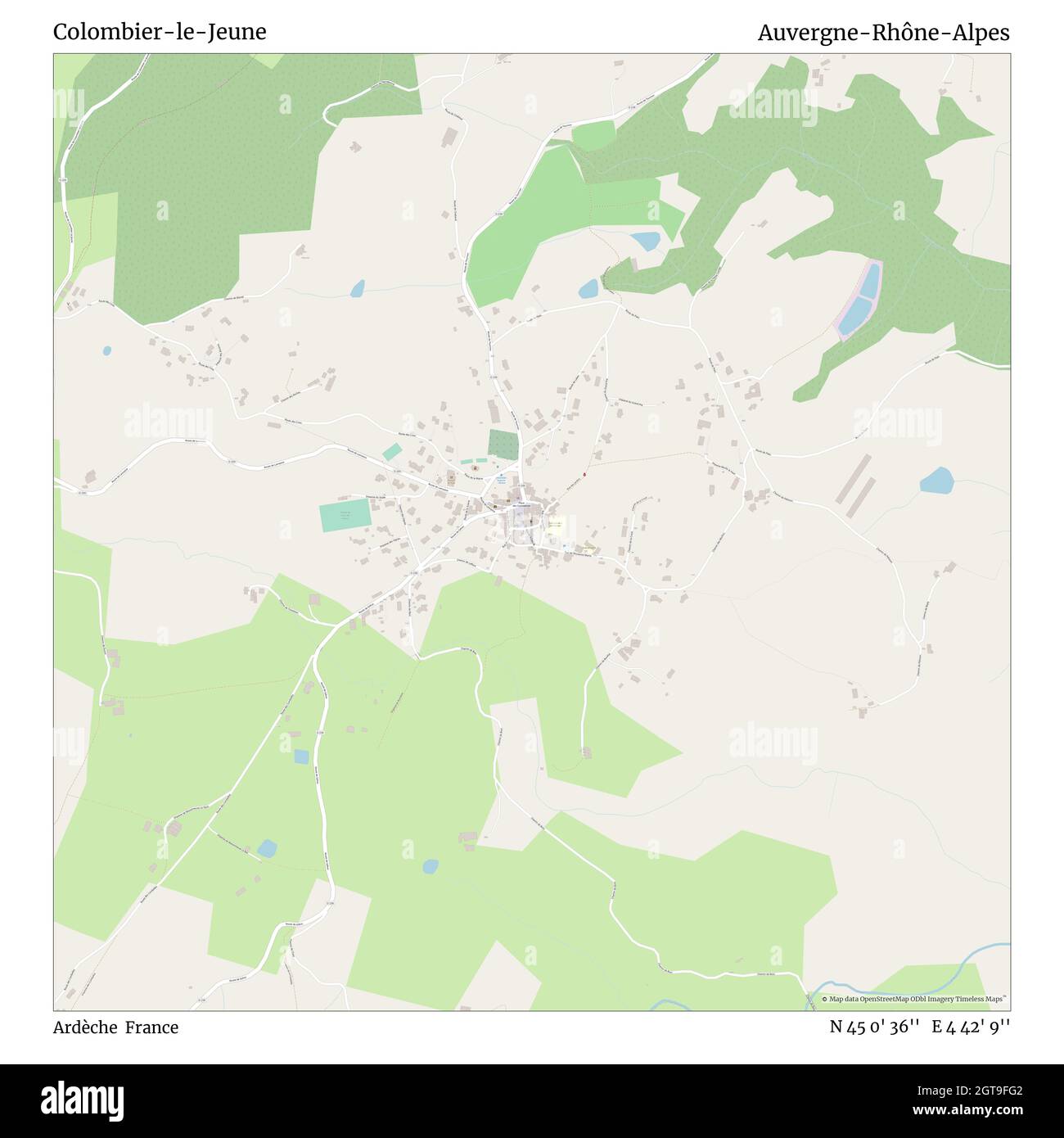 Map of colombier hi-res stock photography and images - Alamy