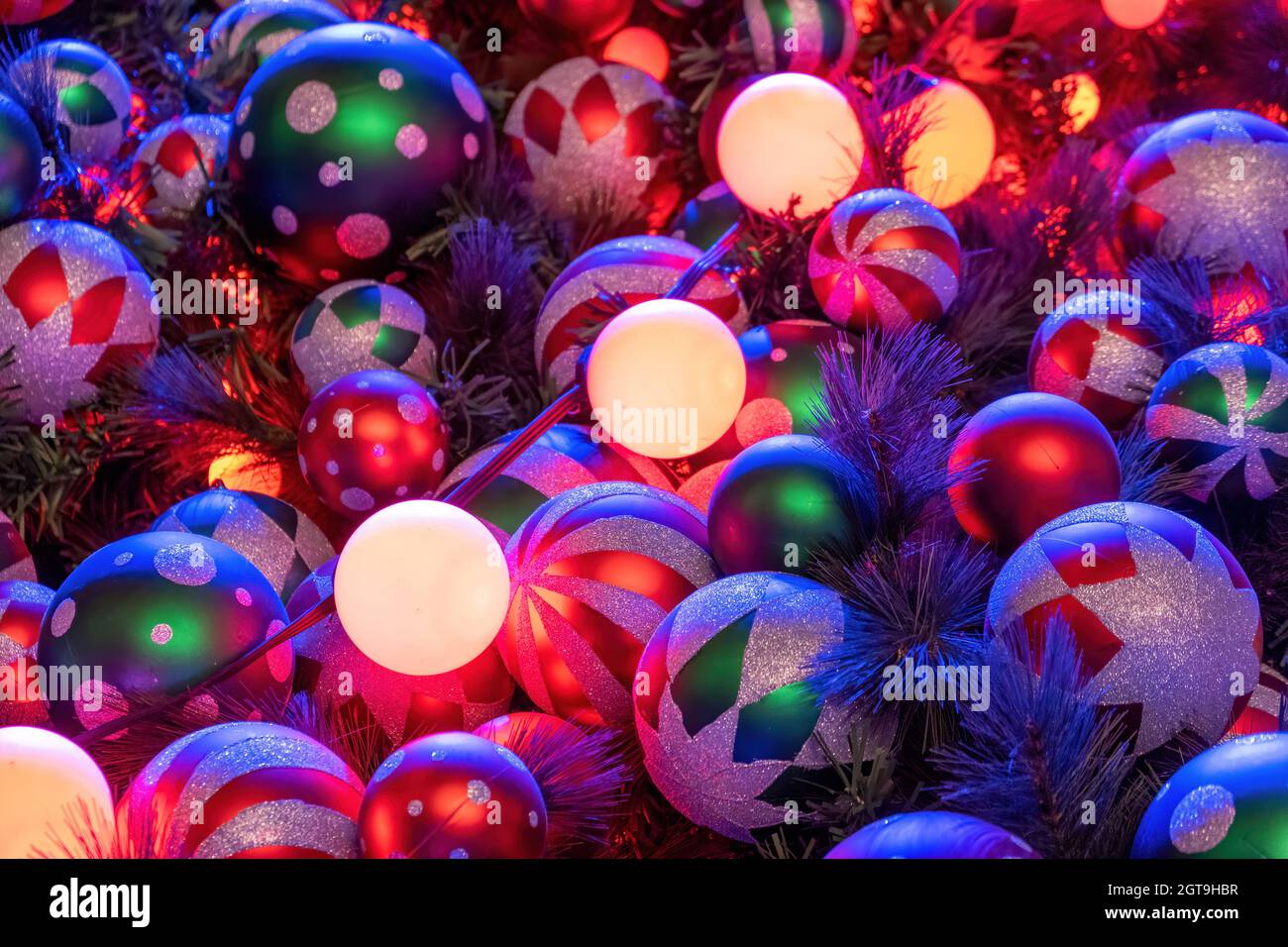 New zealand christmas tree decorations hi-res stock photography and ...