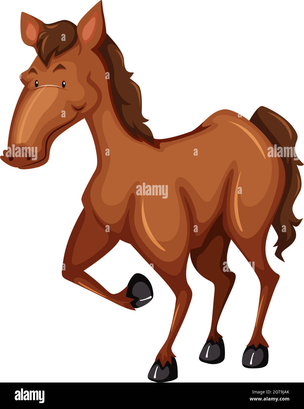 Horse stable drawing Stock Vector Images - Alamy