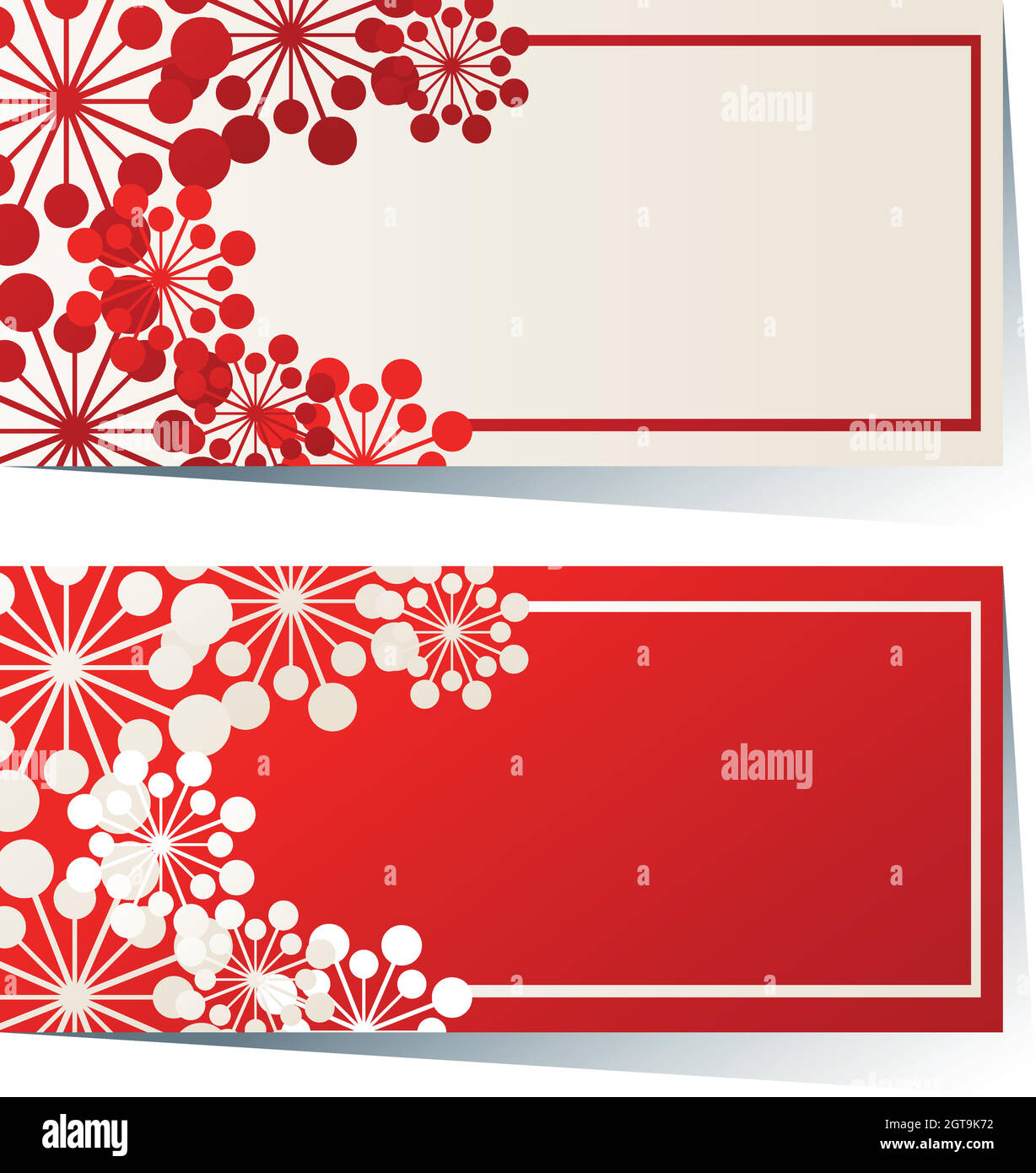 Label design with red circles Stock Vector Image & Art - Alamy