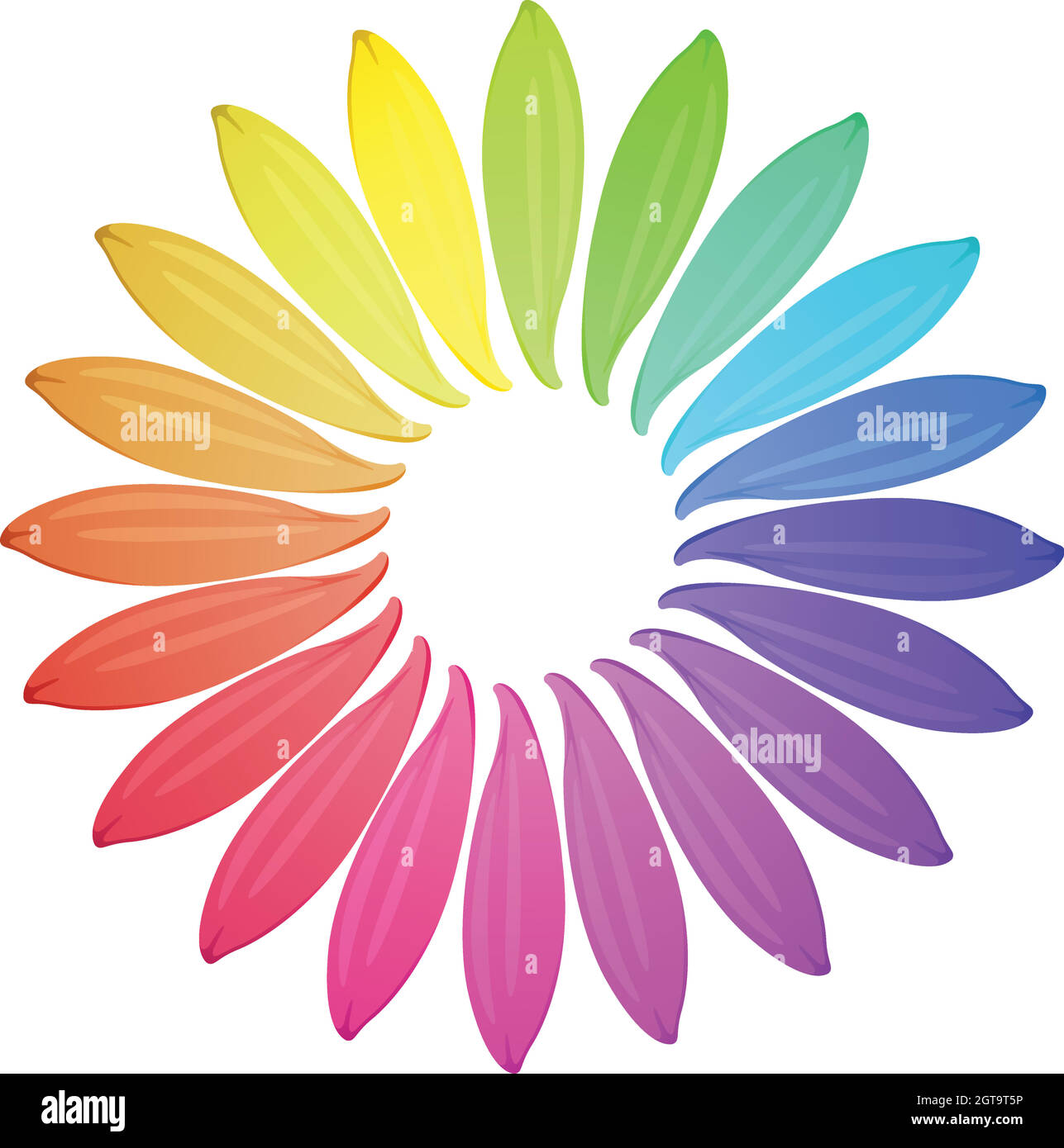 Petals nature Stock Vector Images - Alamy