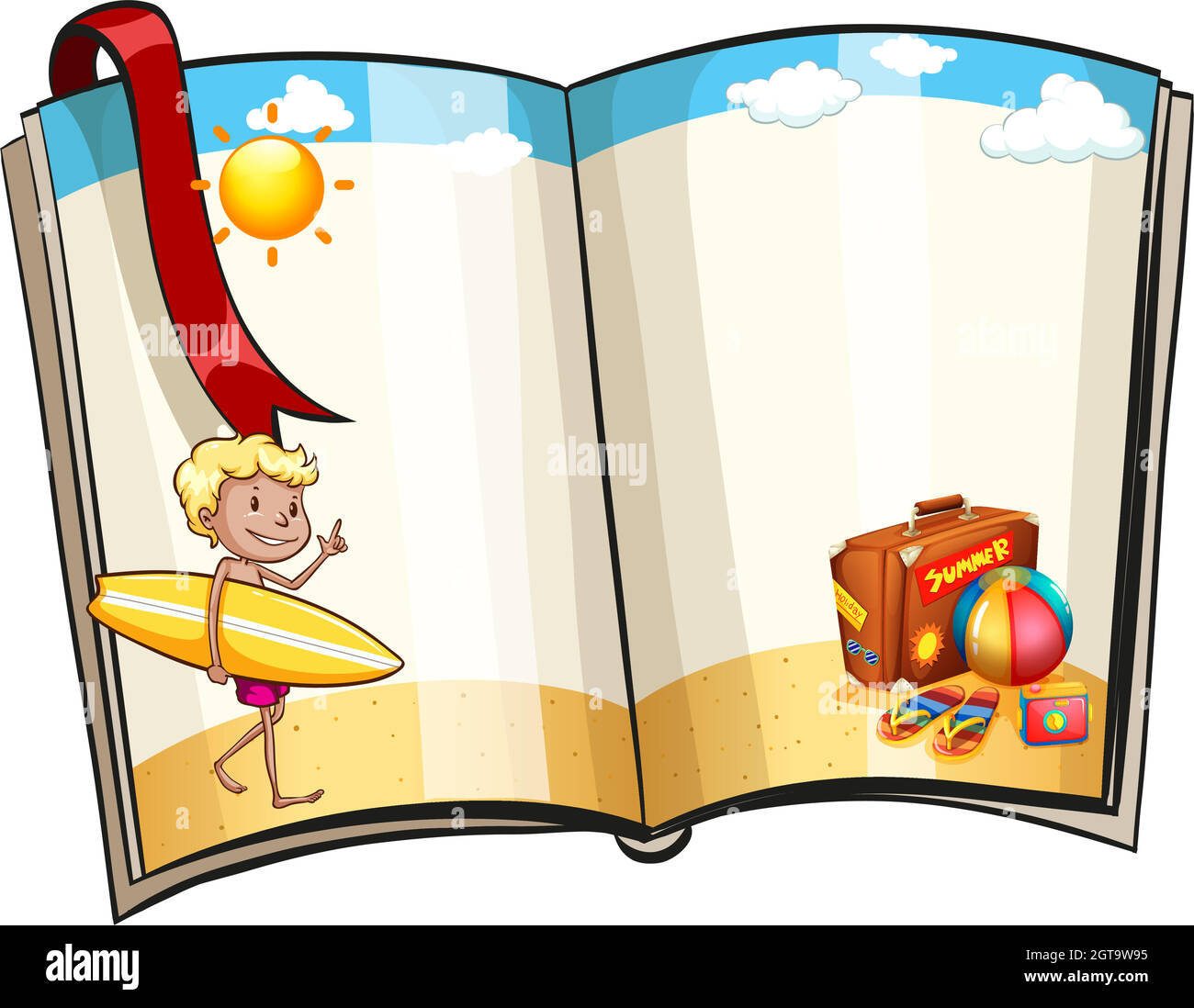 Boy beach Cut Out Stock Images & Pictures - Alamy