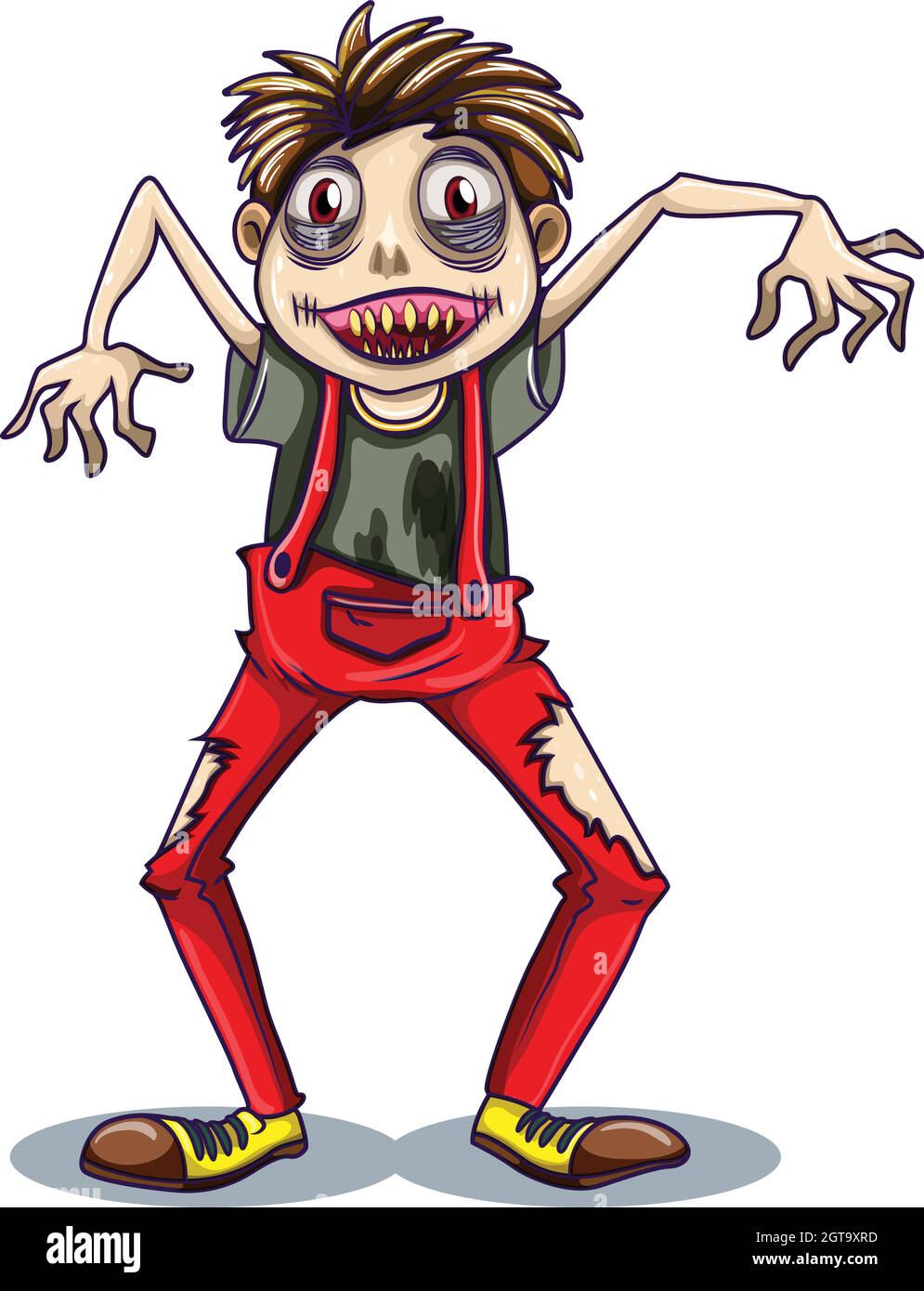A dancing zombie Stock Vector Image & Art - Alamy