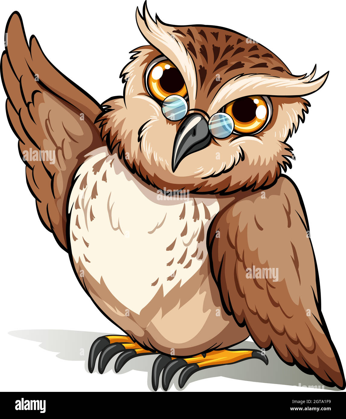 Wise owl hi-res stock photography and images - Alamy