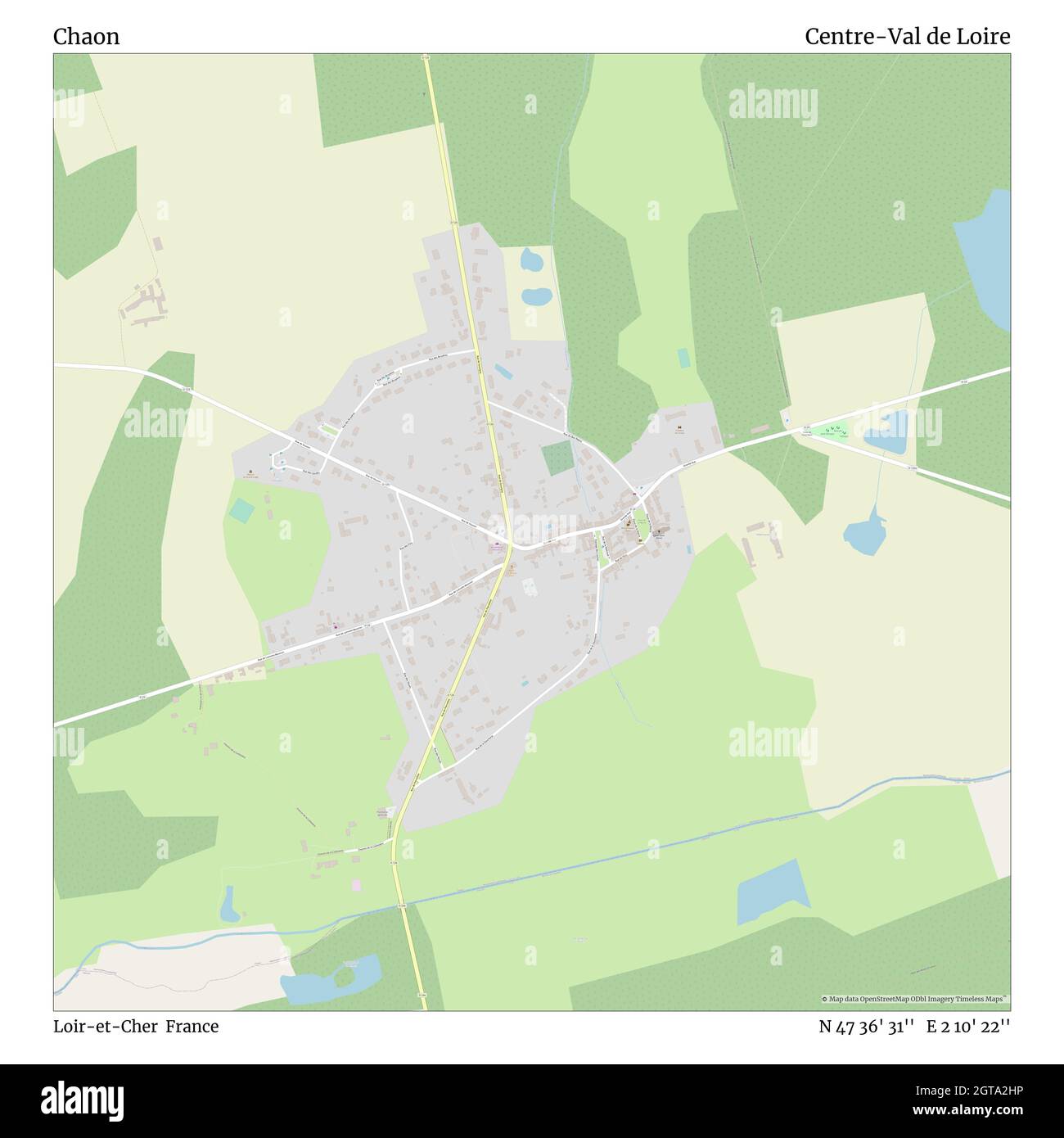 Chaon, Loir-et-Cher, France, Centre-Val de Loire, N 47 36' 31'', E 2 10 ...