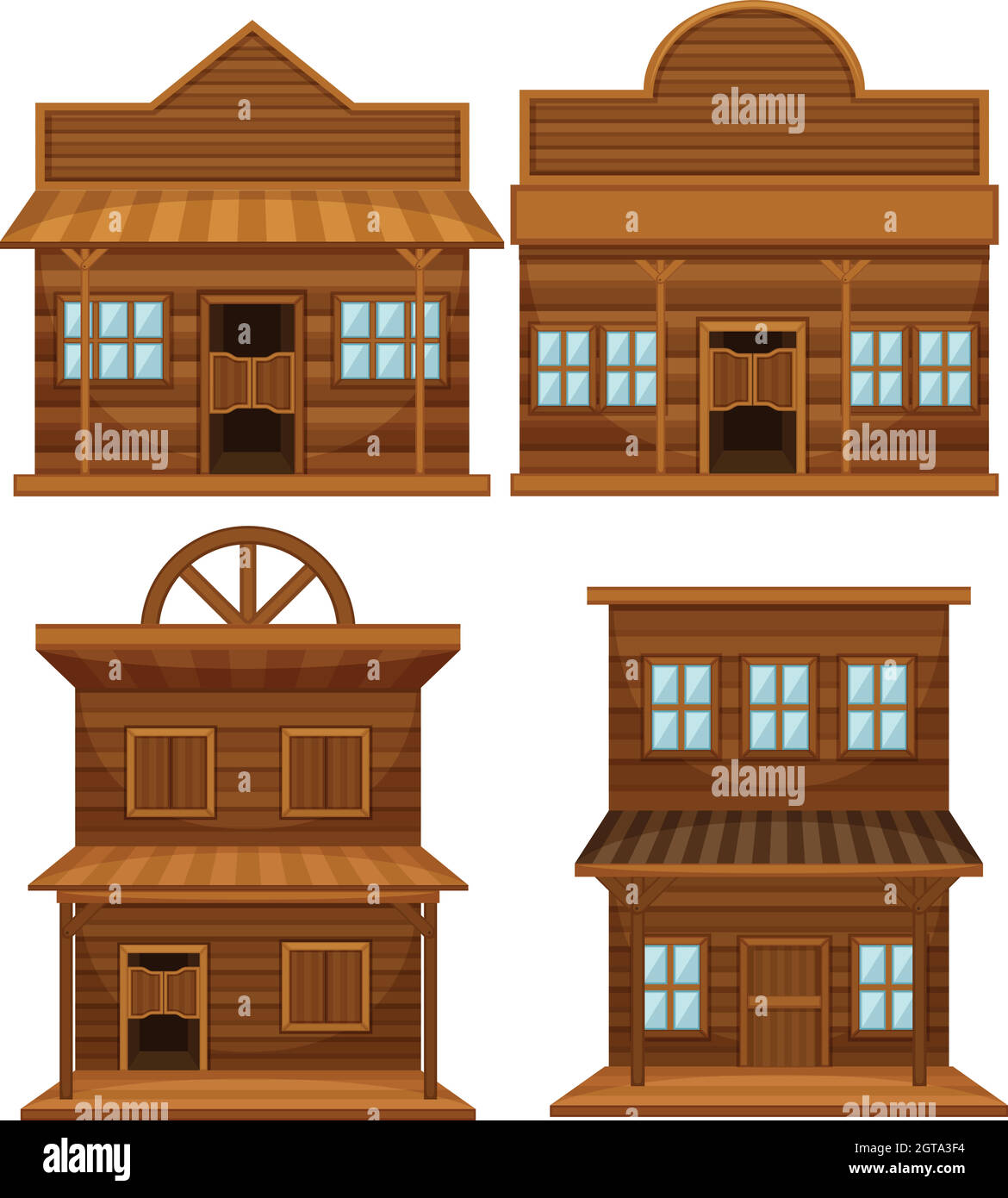 Western style art Cut Out Stock Images & Pictures - Alamy