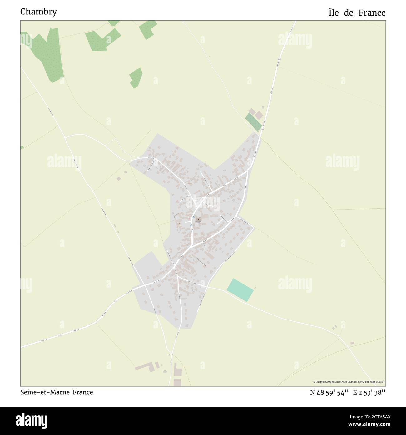 Chambry, Seine-et-Marne, France, Île-de-France, N 48 59' 54'', E 2 53 ...