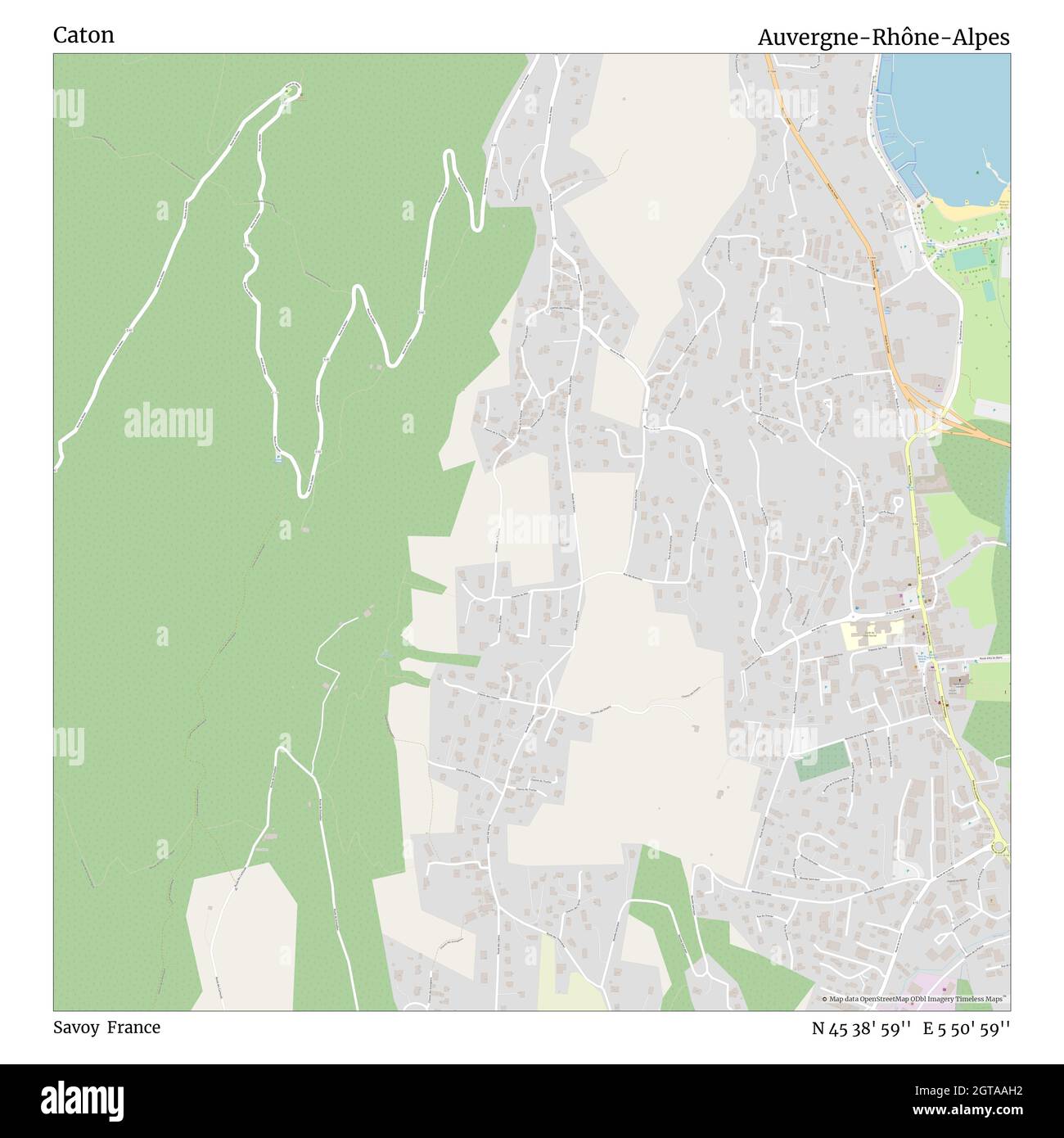 Caton, Savoy, France, Auvergne-Rhône-Alpes, N 45 38' 59'', E 5 50' 59 ...
