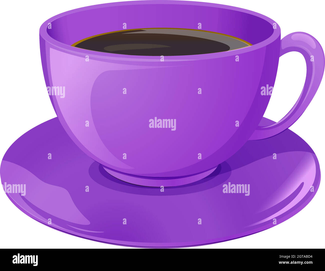 Violet shrub Stock Vector Images - Alamy