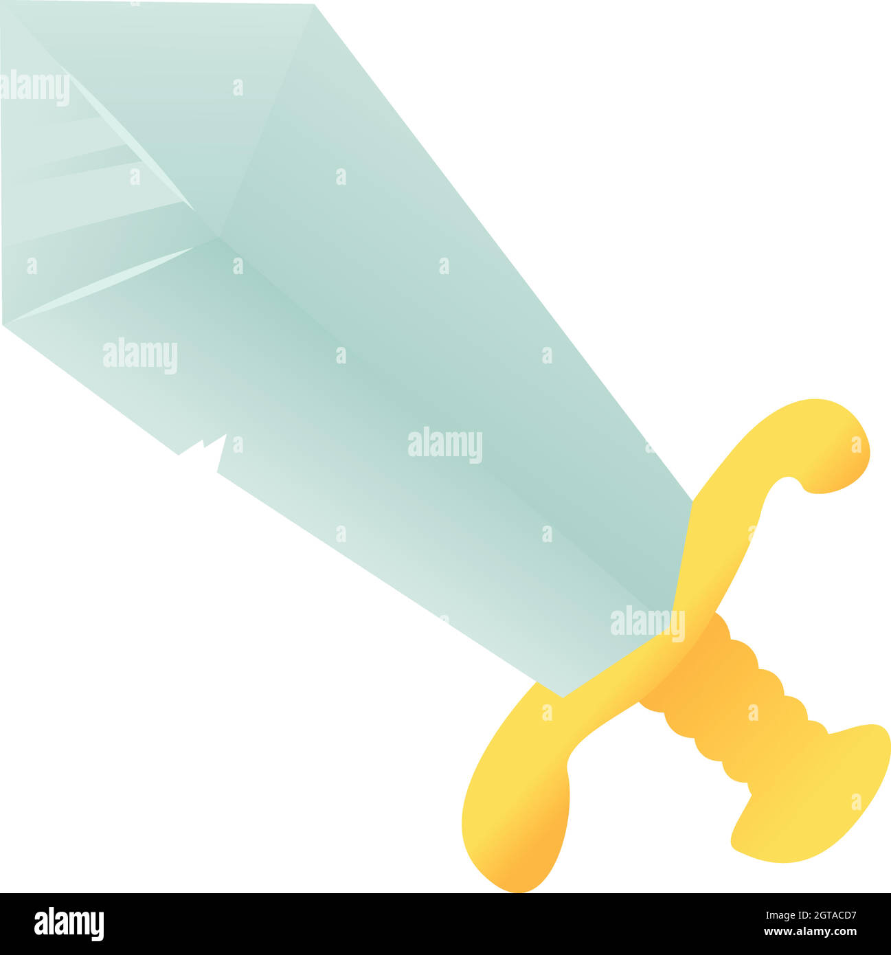 Sword icon, cartoon style Stock Vector Image & Art - Alamy