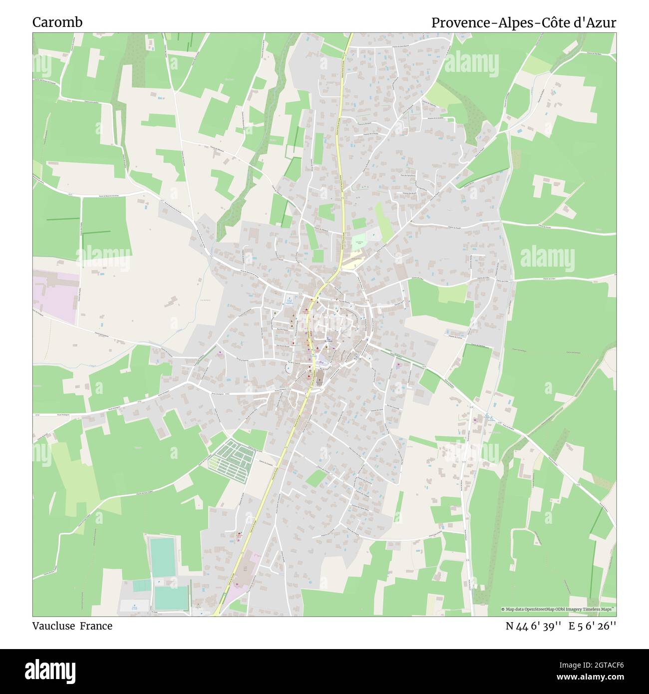 Map of vaucluse hi-res stock photography and images - Alamy