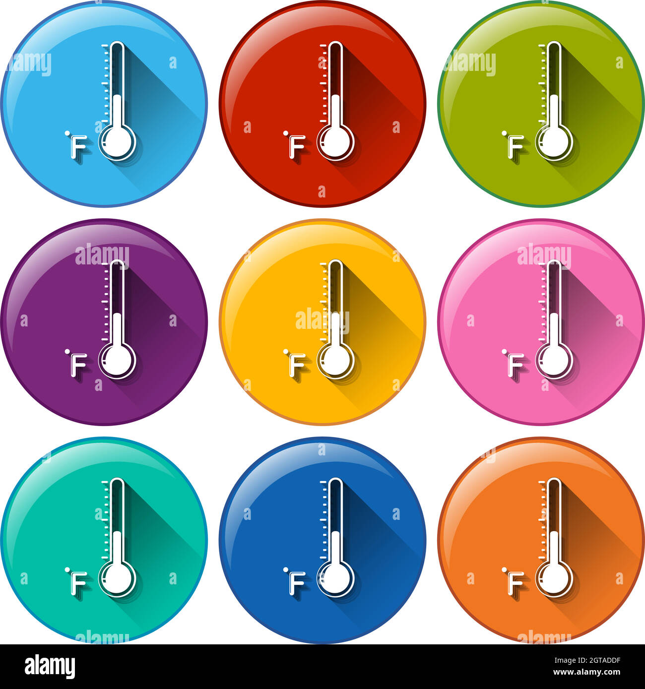 Weather forecast icons hi-res stock photography and images - Alamy