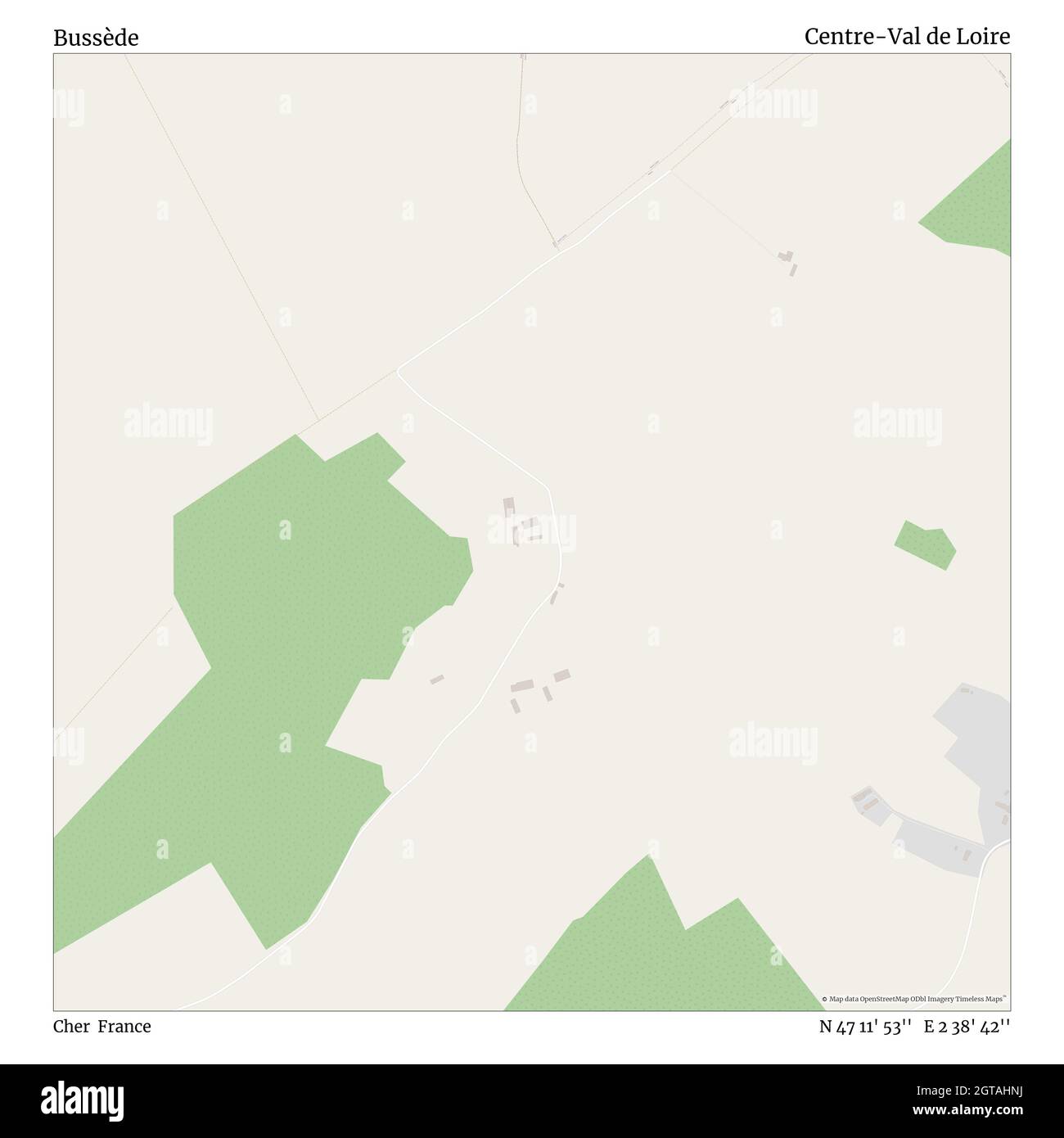 Bussède, Cher, France, Centre-Val de Loire, N 47 11' 53'', E 2 38' 42 ...