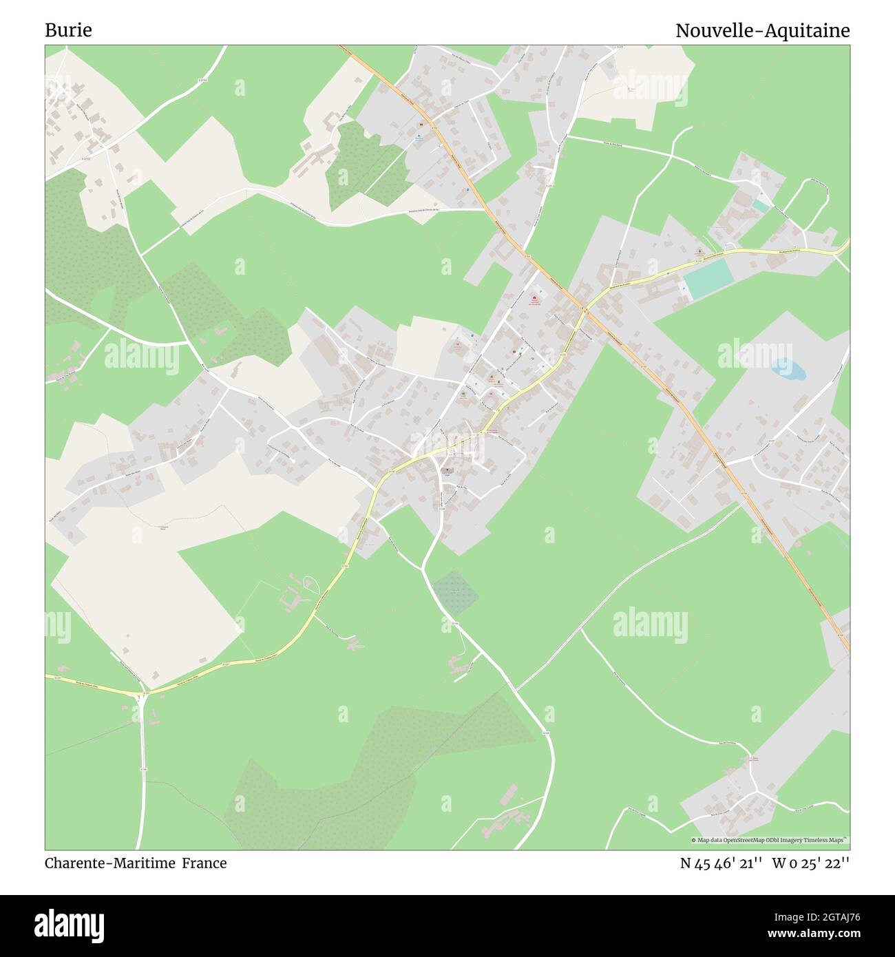 Burie, Charente-Maritime, France, Nouvelle-Aquitaine, N 45 46' 21'', W ...
