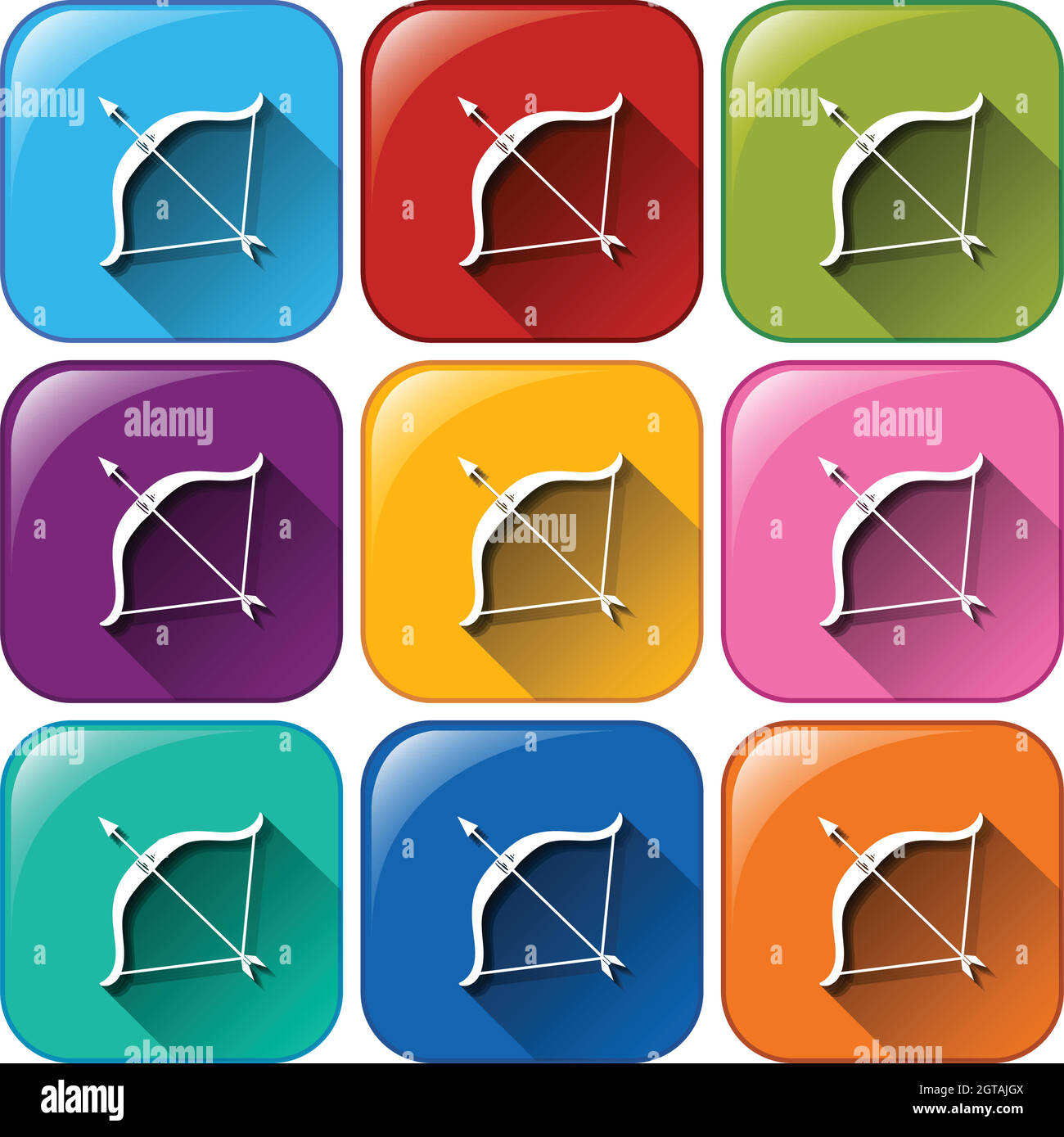 Archery background Stock Vector Images - Alamy