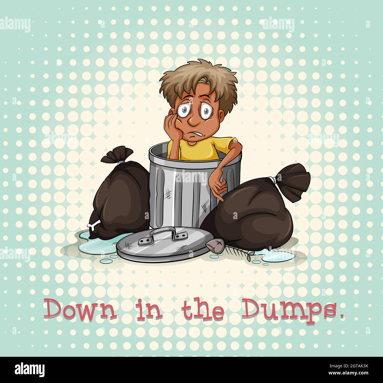 Dump text Stock Vector Images - Alamy