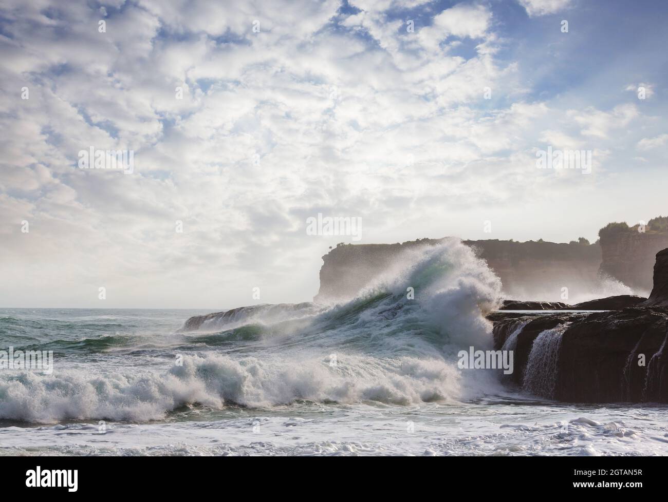 Klayar beach on the Indian ocean, Indonesia Java Stock Photo - Alamy
