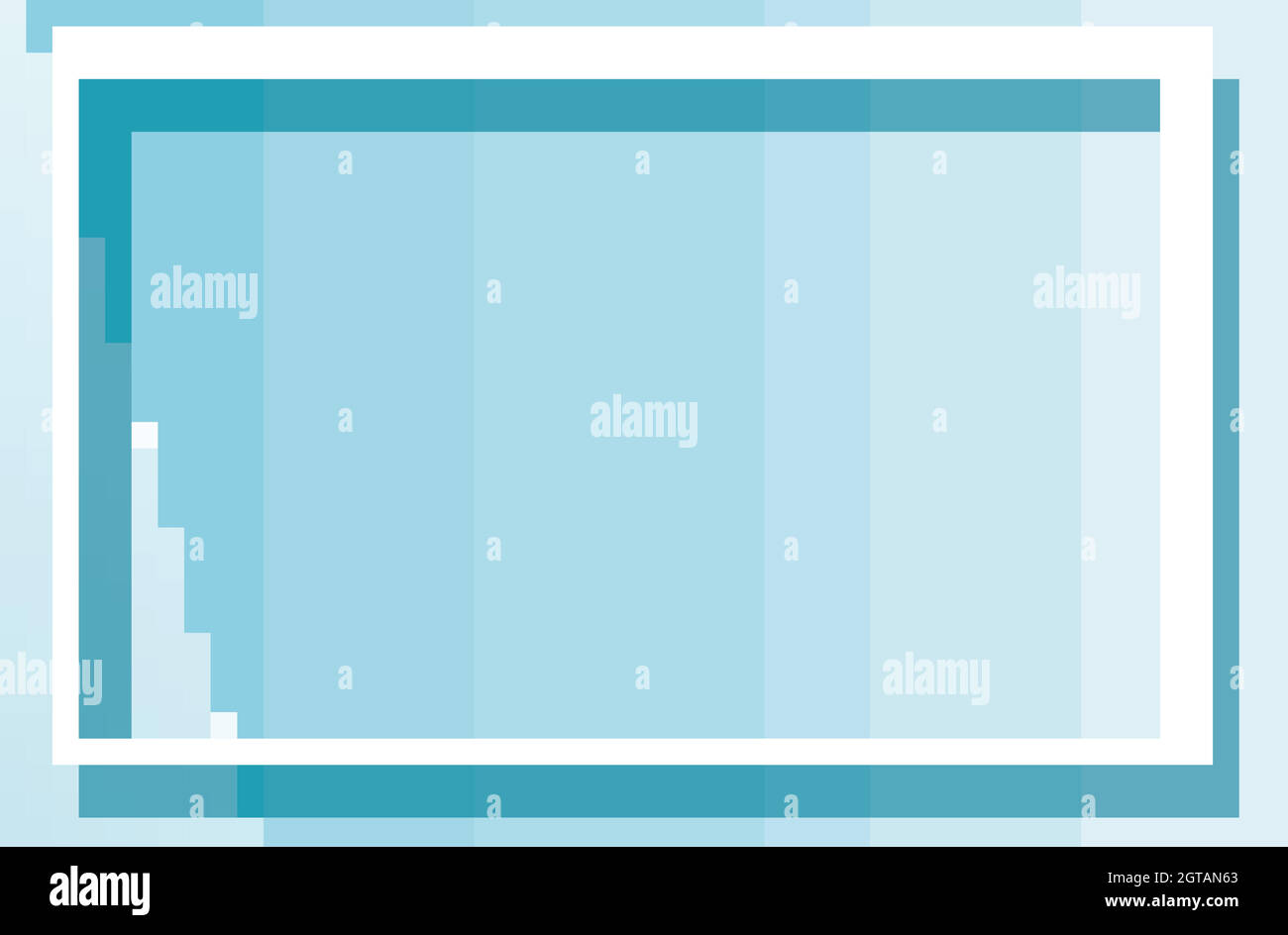 Blue background with square frame Stock Vector Image & Art - Alamy