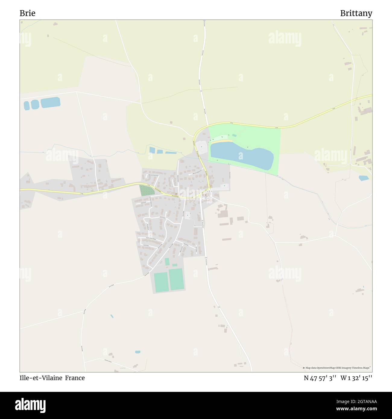 Brie, Ille-et-Vilaine, France, Brittany, N 47 57' 3'', W 1 32' 15 ...