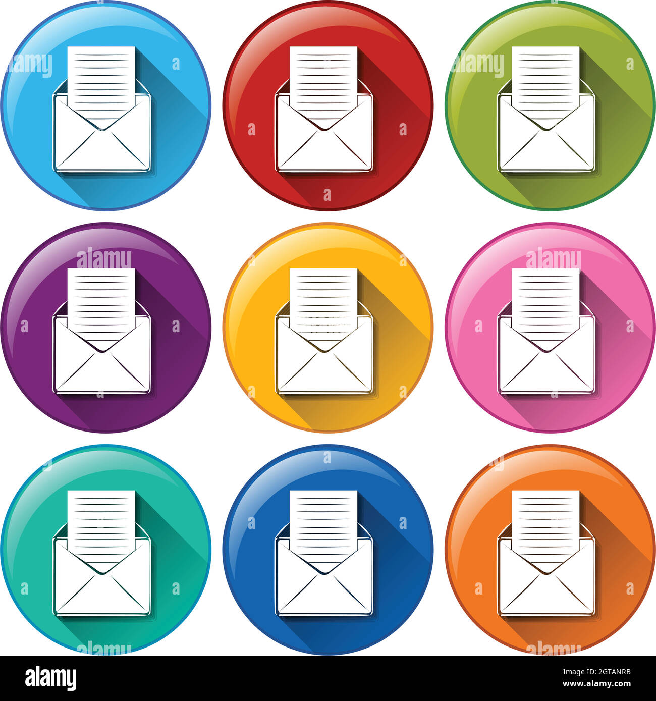 Letter mailing Stock Vector Images - Alamy