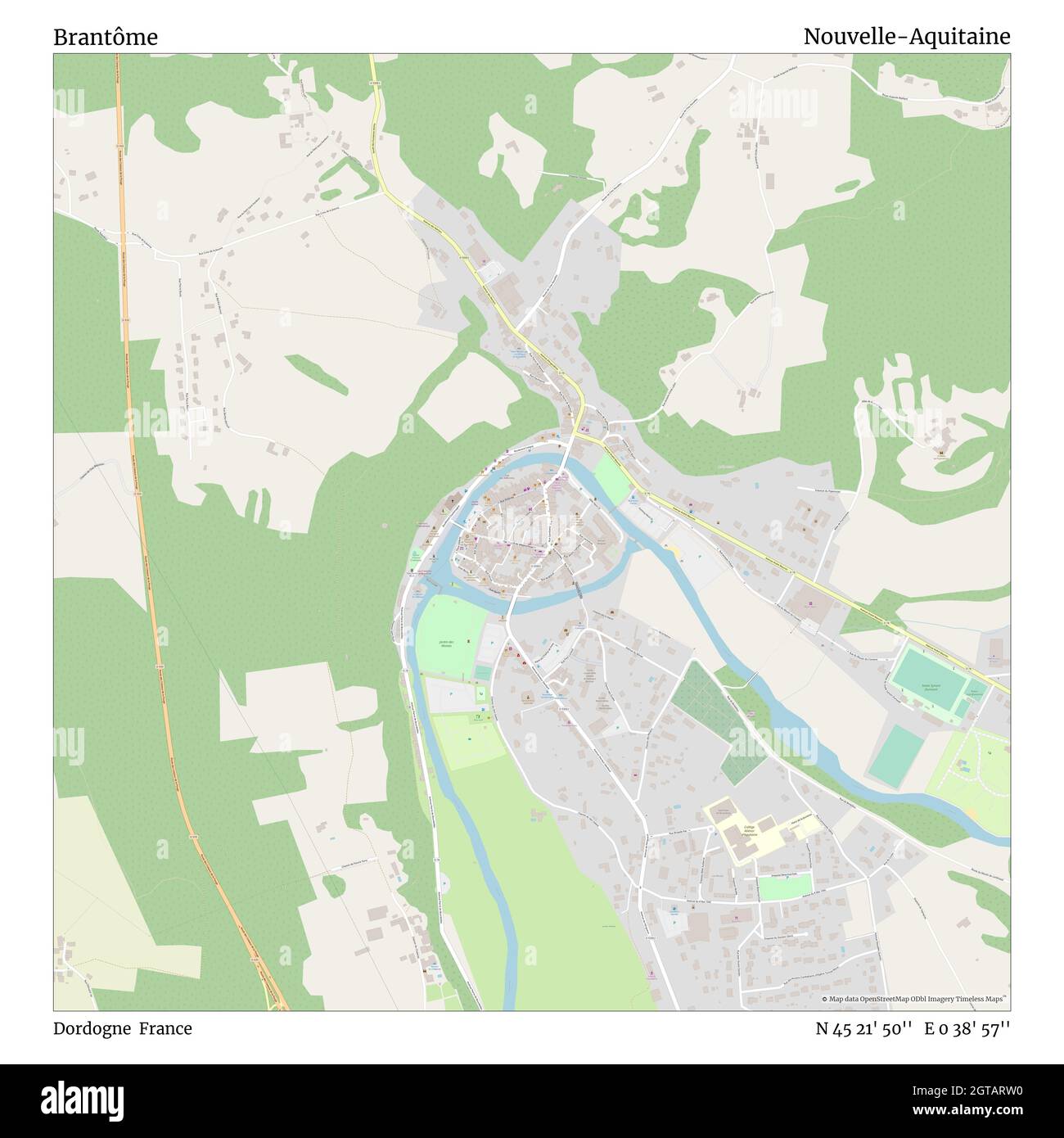 Map of dordogne hi-res stock photography and images - Alamy