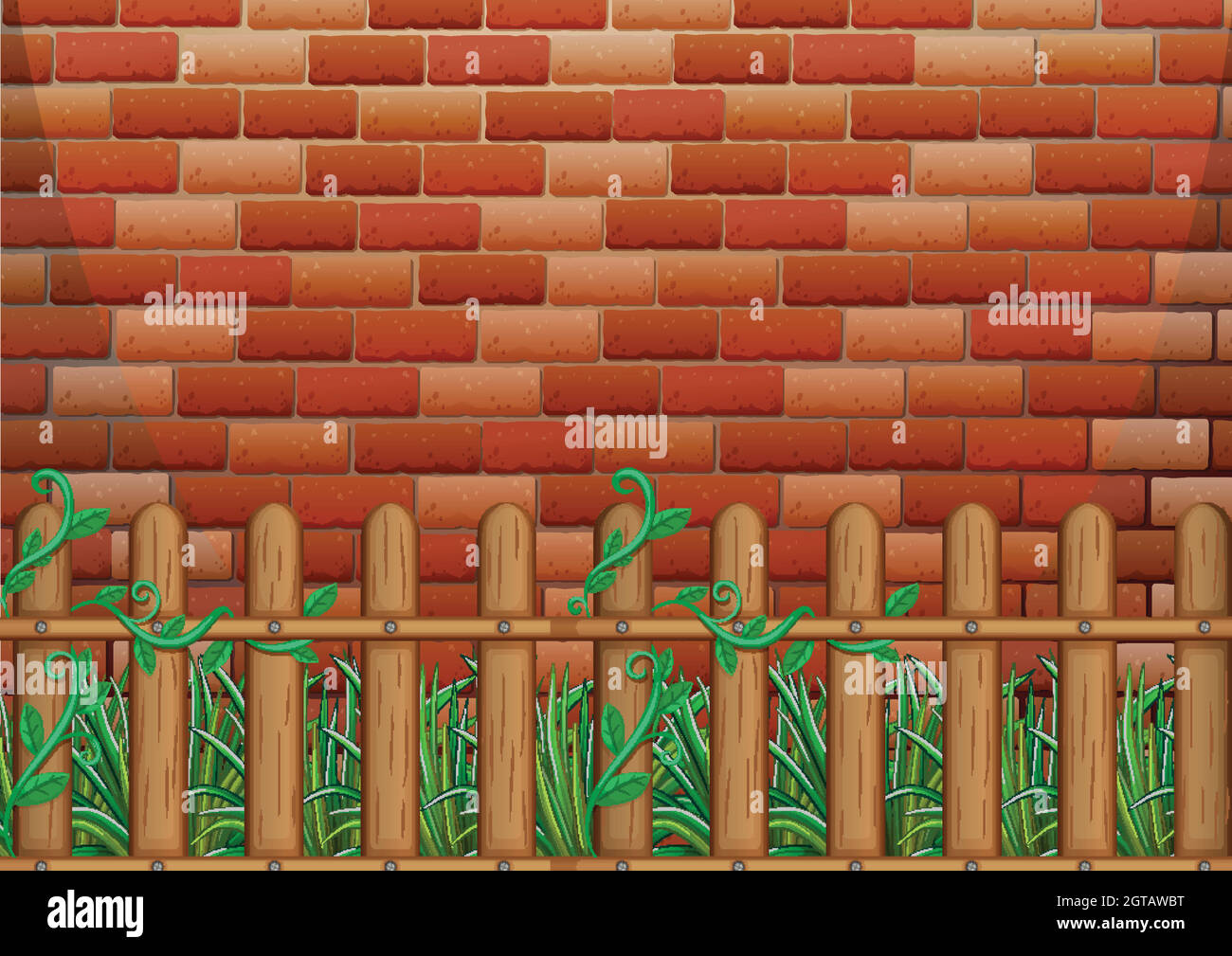 Decorative bricks Stock Vector Images - Alamy