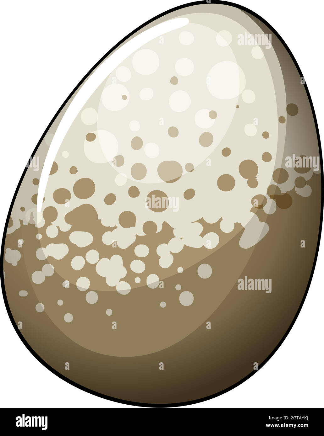 Brown Egg Stock Vector Images Alamy