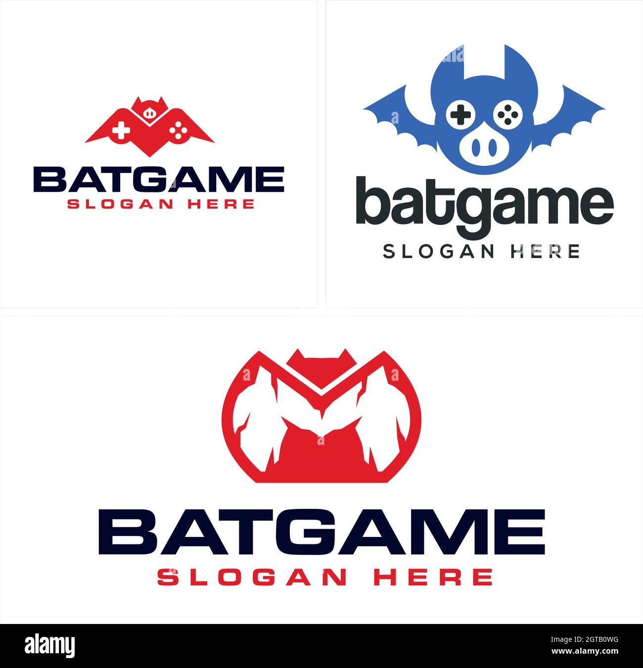 Monster games logo Stock Vector Images - Alamy
