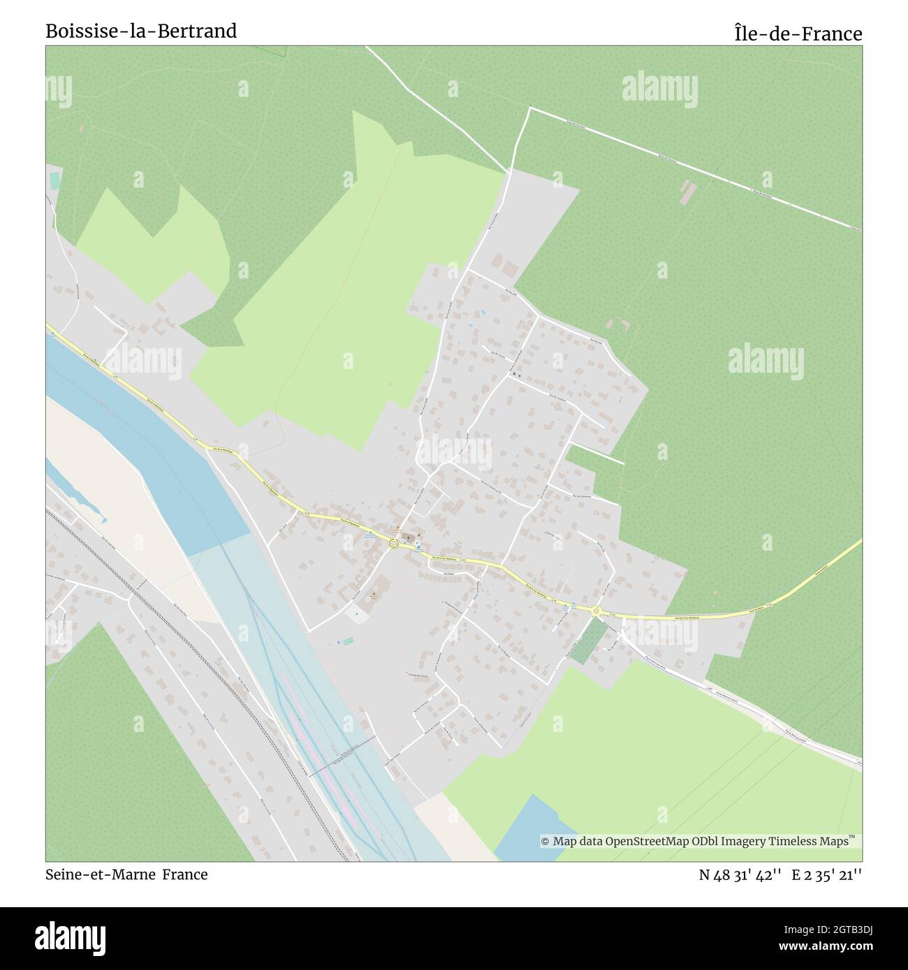 Map of bertrand hi-res stock photography and images - Alamy