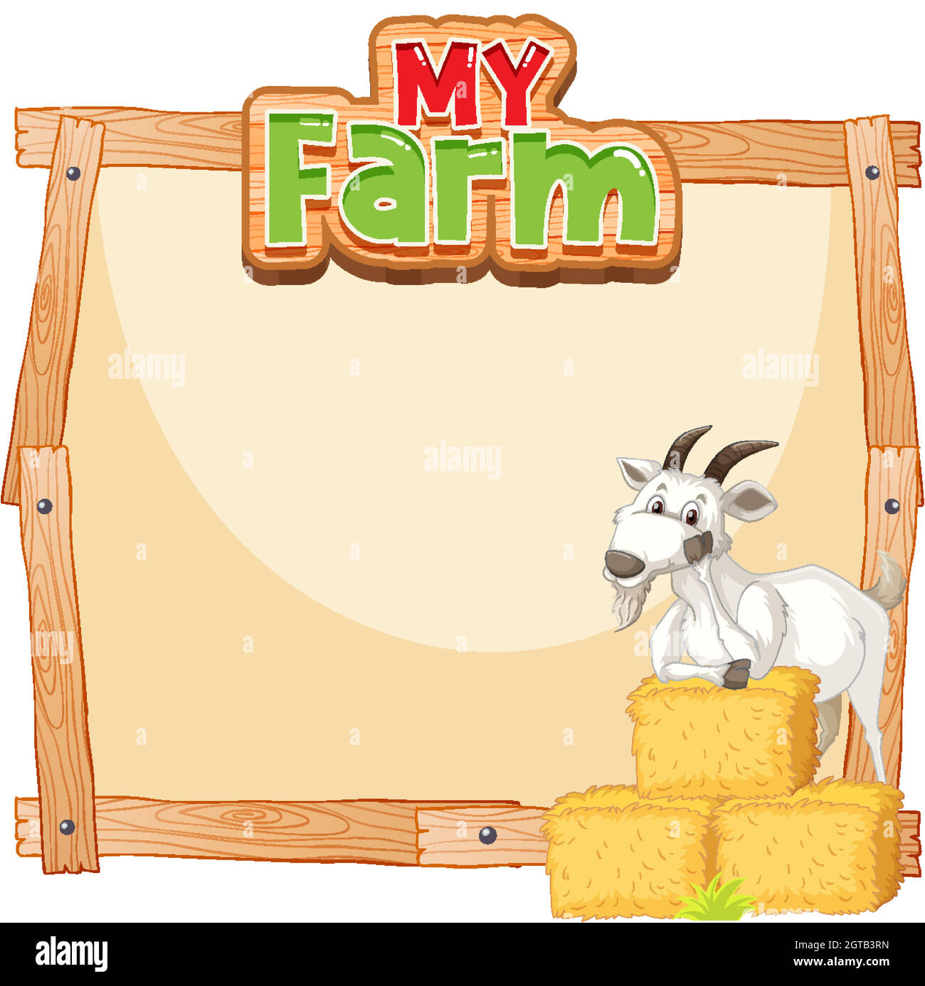 Goat Outline Clipart Letters