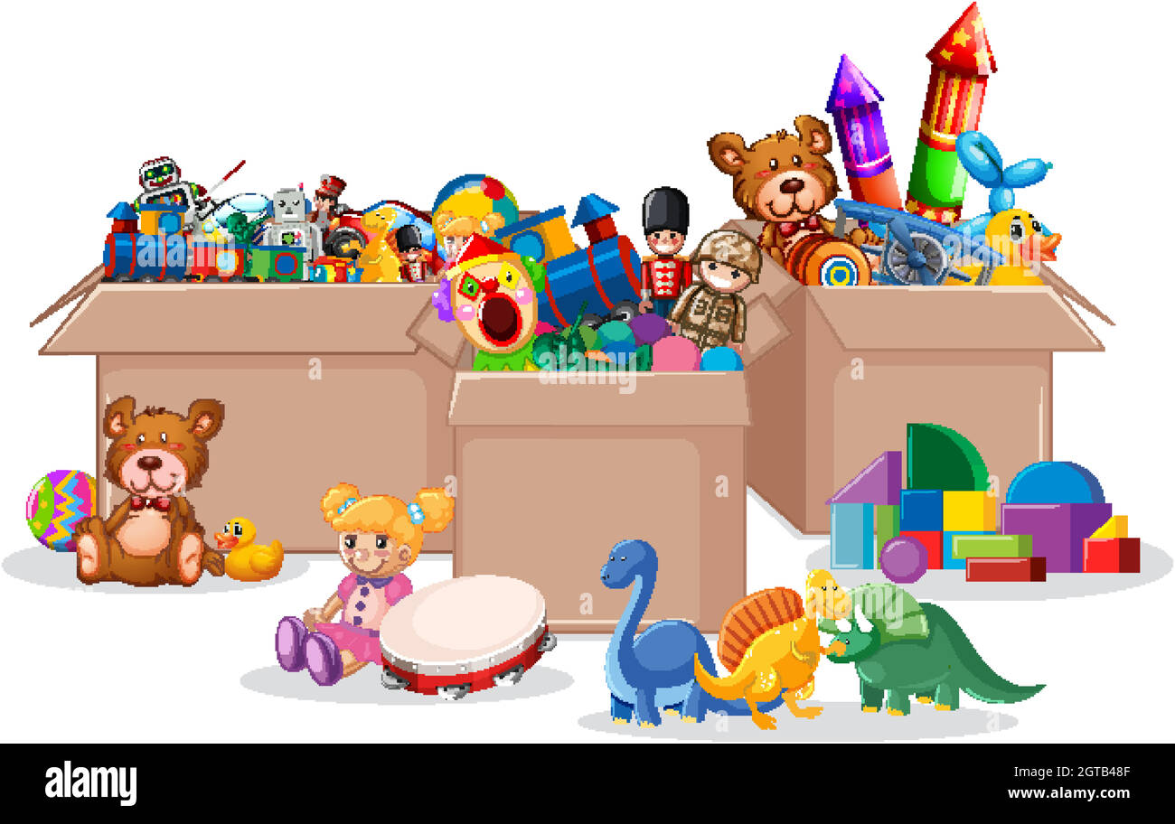 Musical boxes Stock Vector Images - Alamy