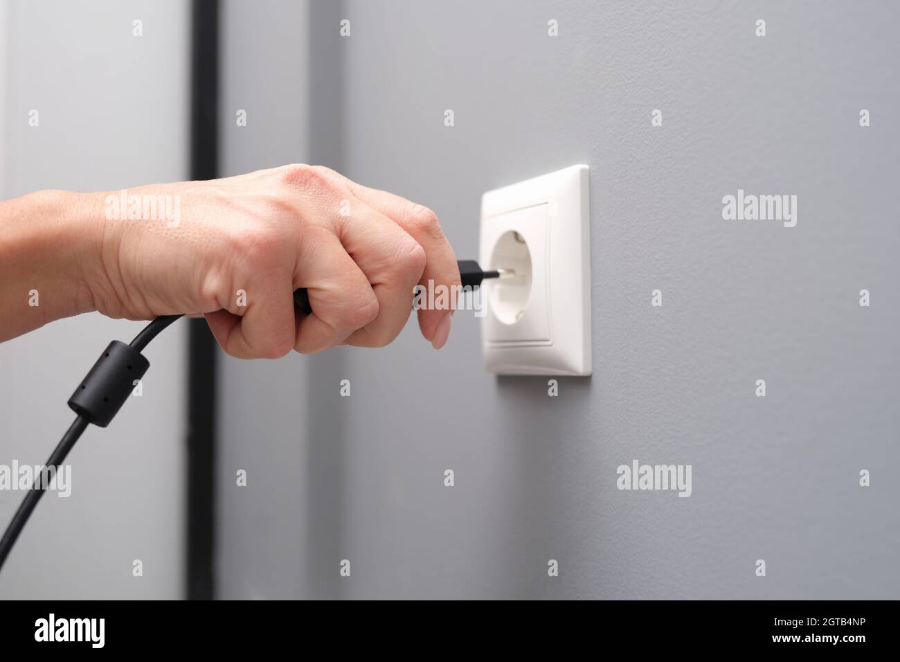 Unplug electrical appliances hi-res stock photography and images - Alamy