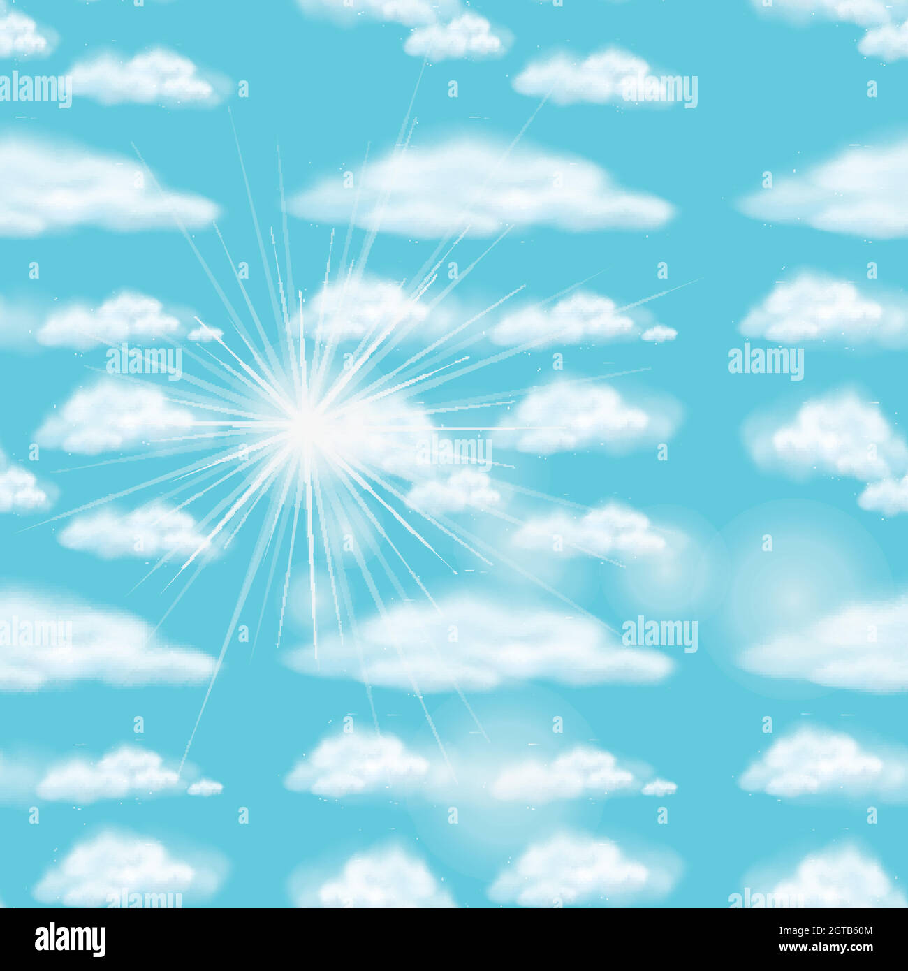 Sunlight sky background Stock Vector Images - Alamy