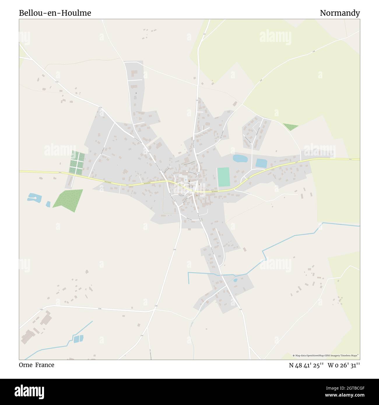 Bellou-en-Houlme, Orne, France, Normandy, N 48 41' 25'', W 0 26' 31 ...