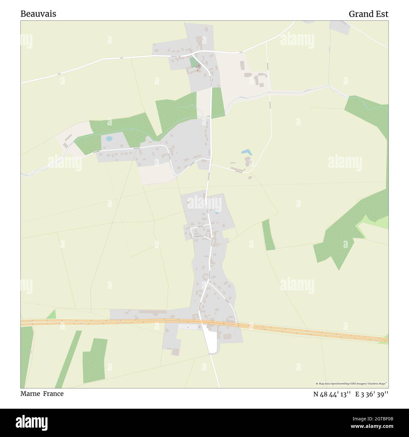 Beauvais map hi-res stock photography and images - Alamy