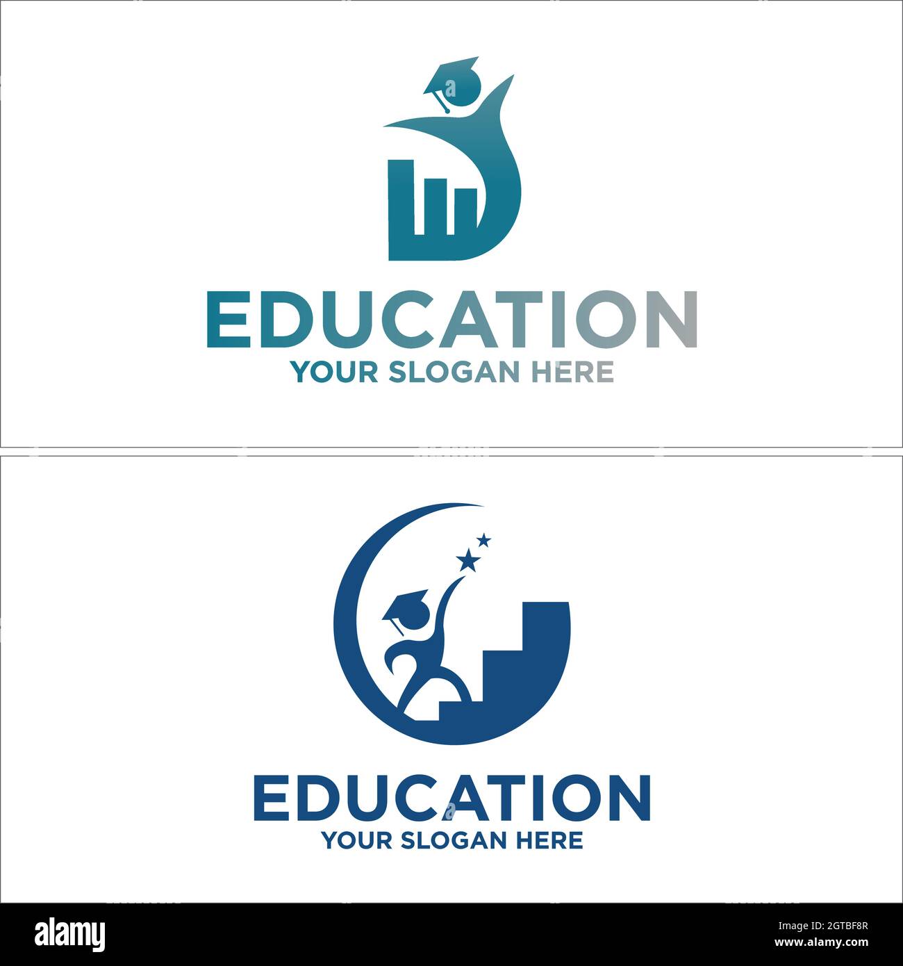 Business idea graduation icon Stock Vector Images - Alamy