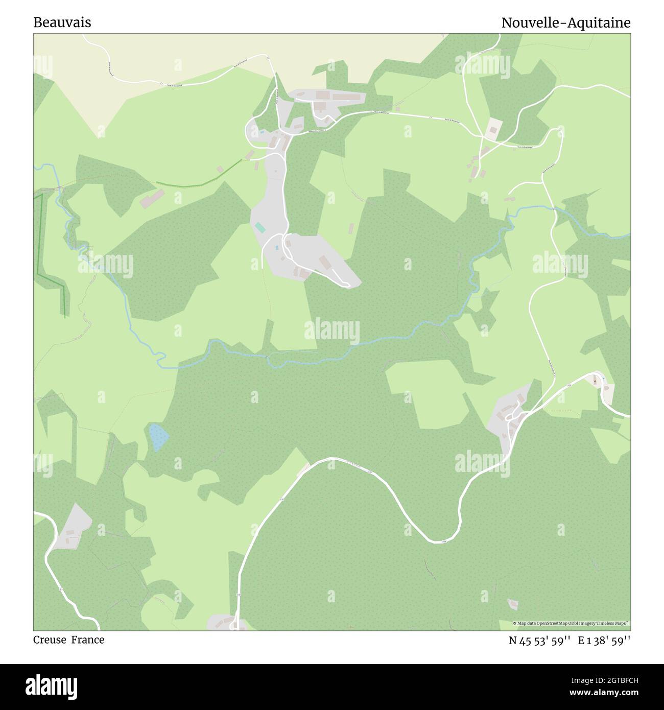 Beauvais map hi-res stock photography and images - Alamy