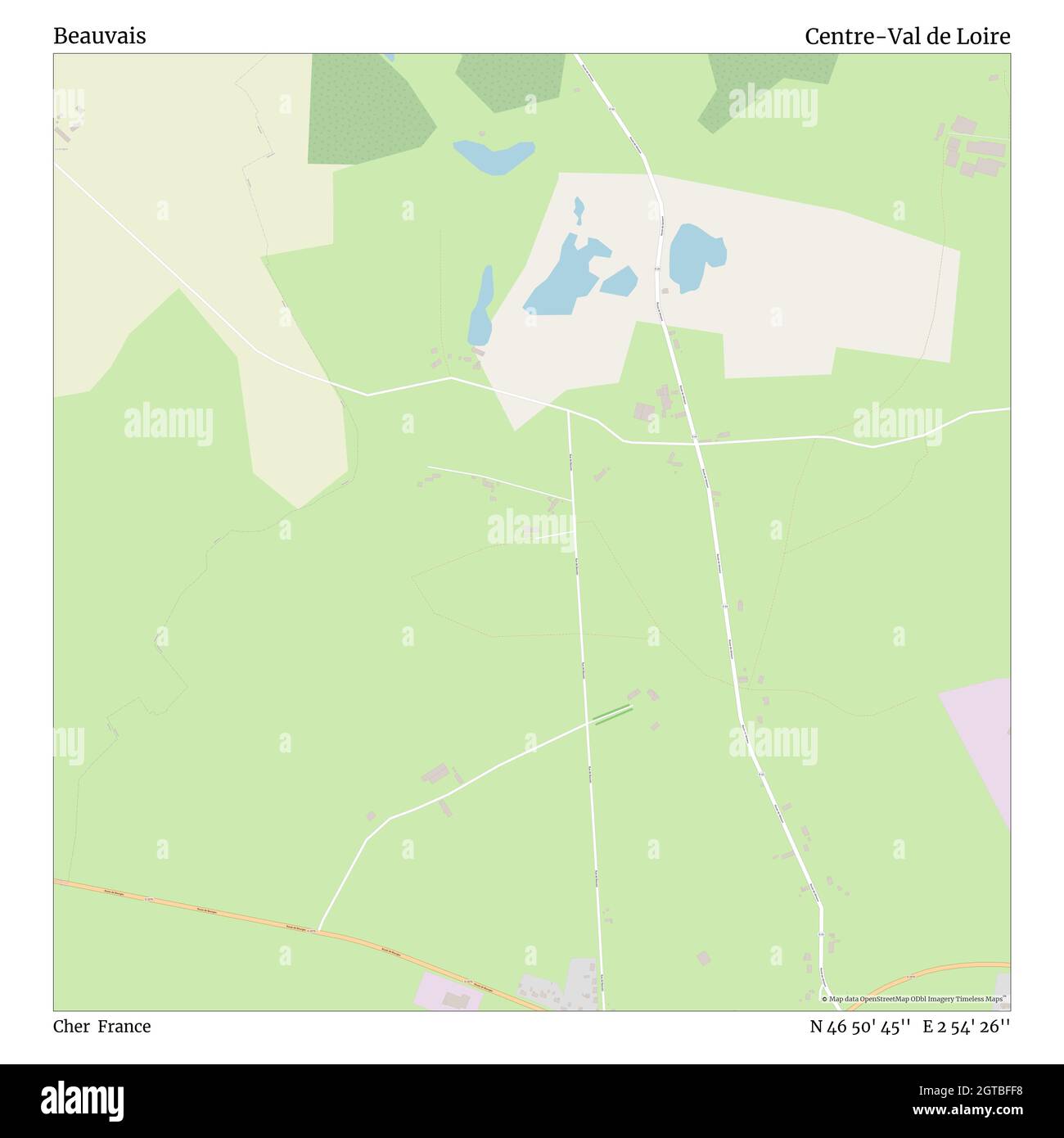 Beauvais map hi-res stock photography and images - Alamy