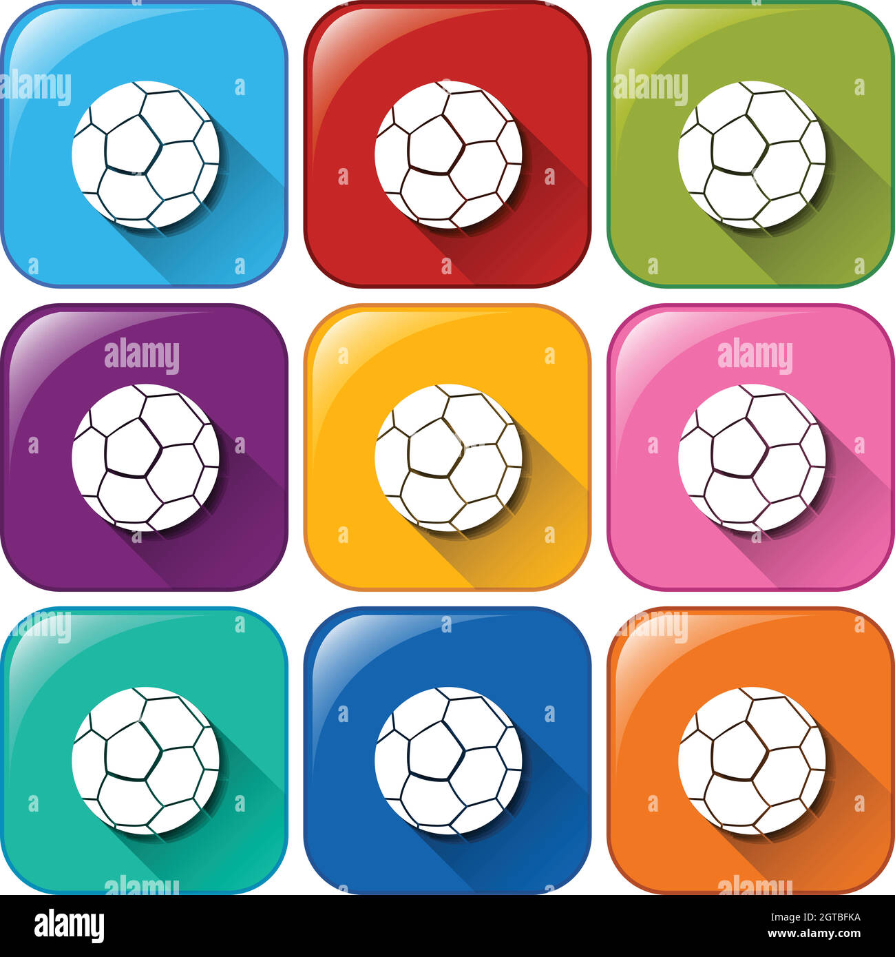 Pink soccer Stock Vector Images - Alamy