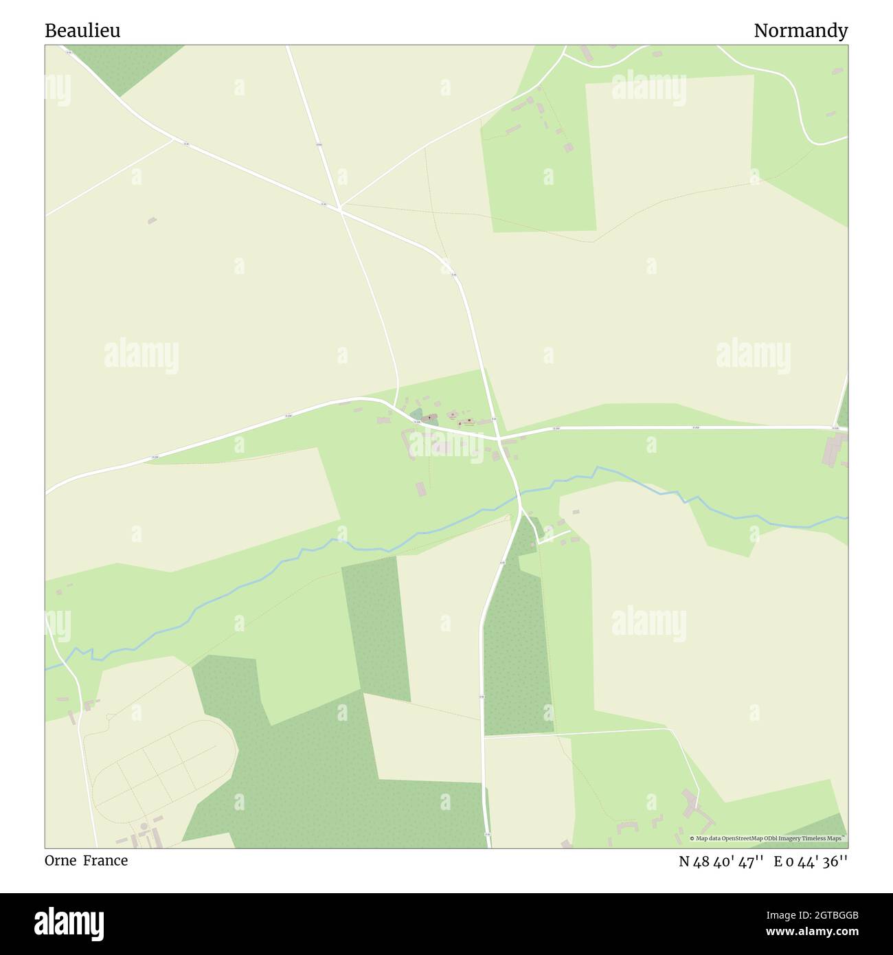 Map of beaulieu hi-res stock photography and images - Alamy