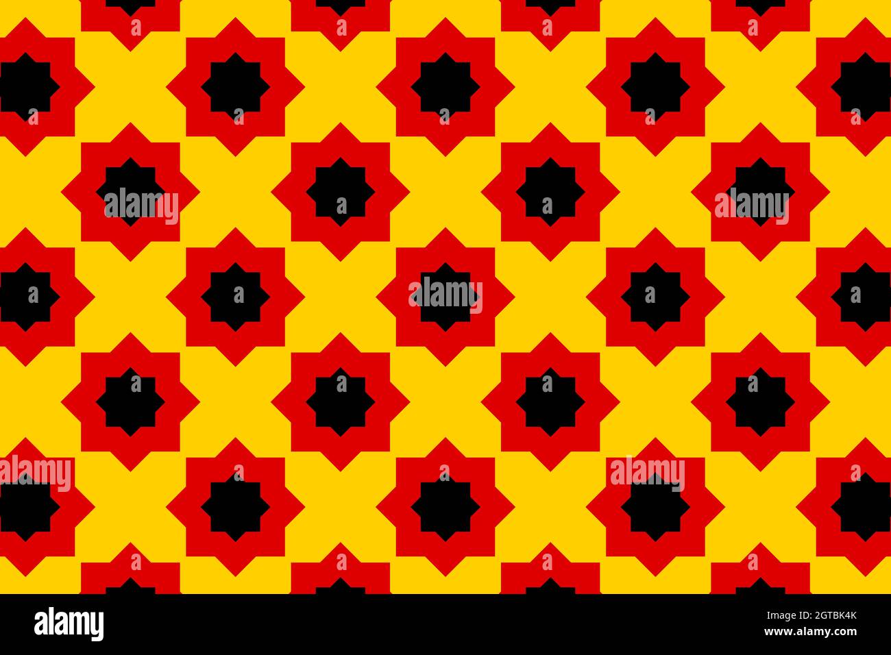 Simple geometric pattern in the colors of the national flag of Germany ...