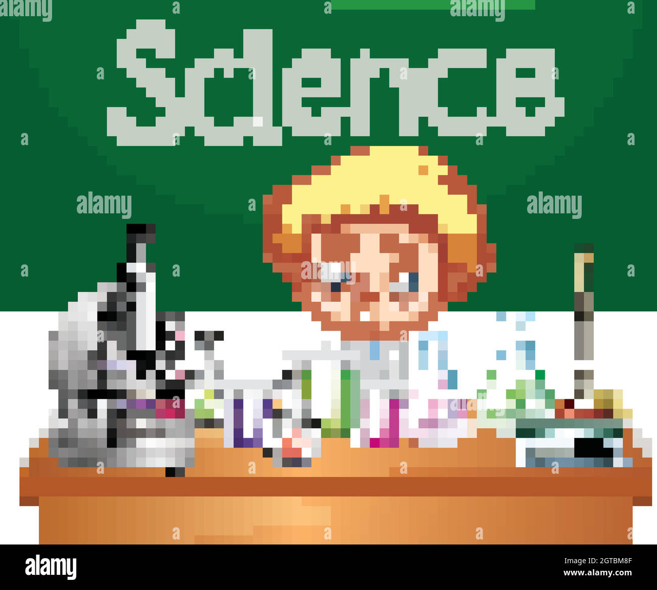 Student lab scale Stock Vector Images - Alamy