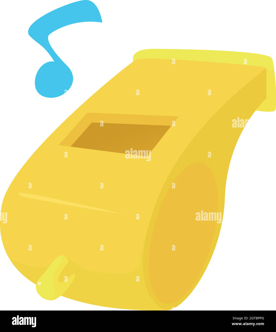 Cartoon whistle hi-res stock photography and images - Alamy