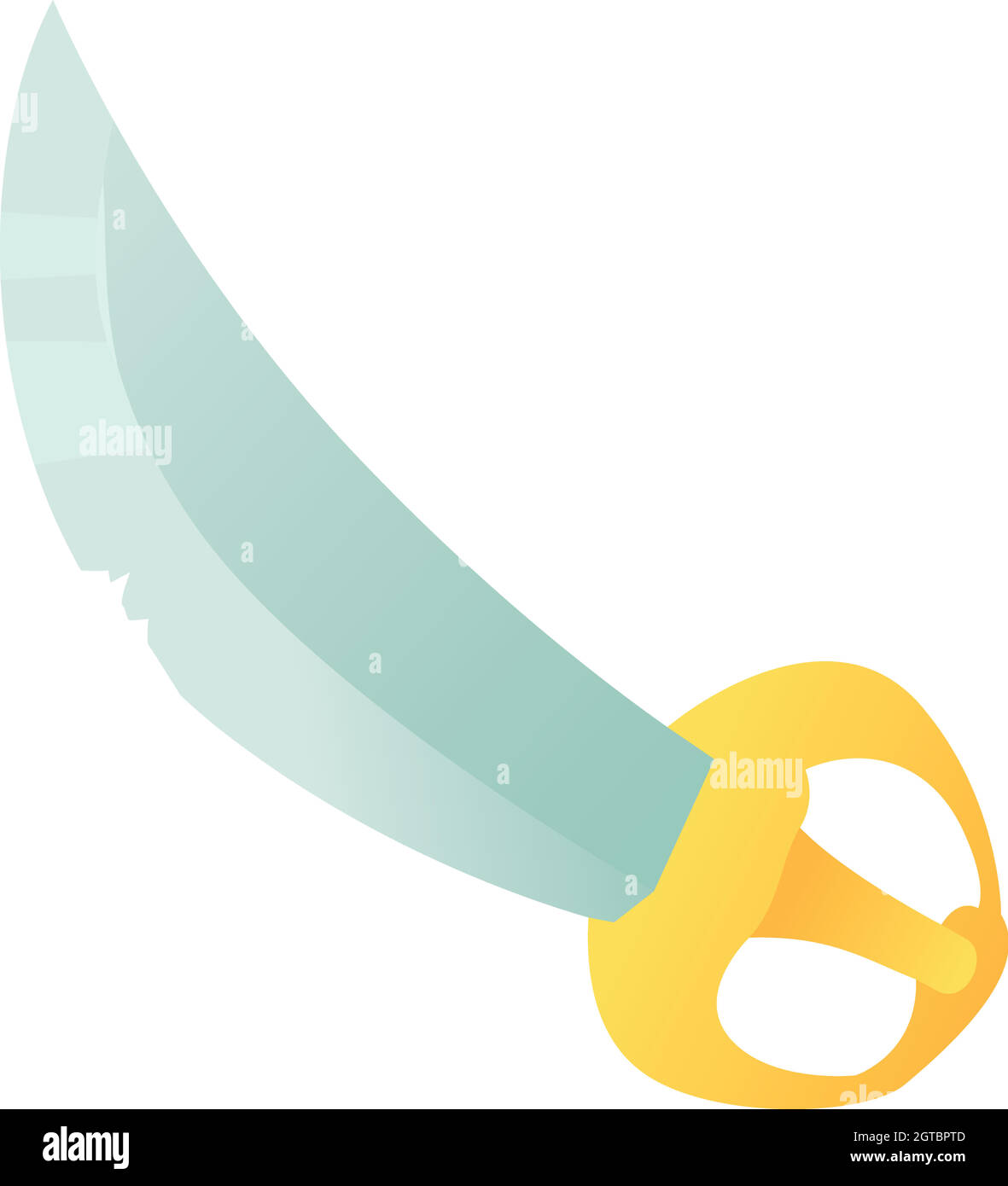 Cutlass icon, cartoon style Stock Vector Image & Art - Alamy