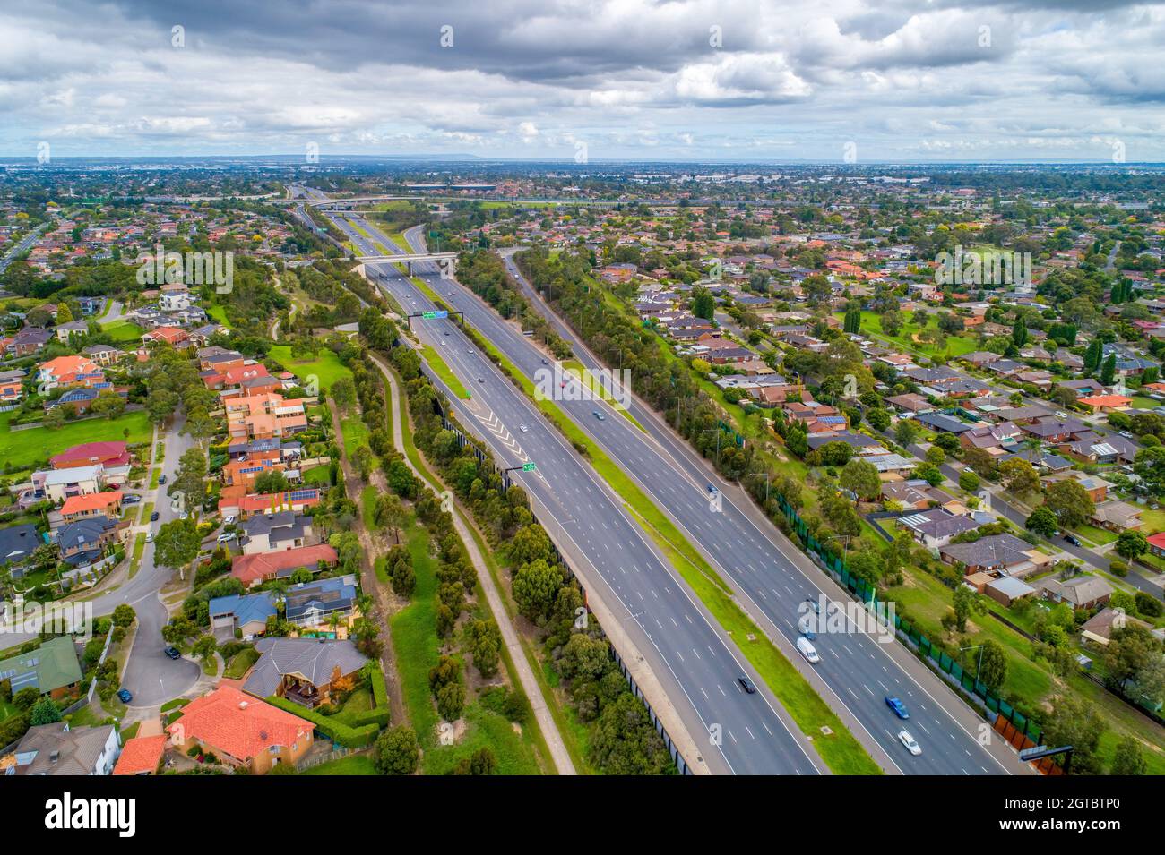 Map australia highway hi-res stock photography and images - Alamy
