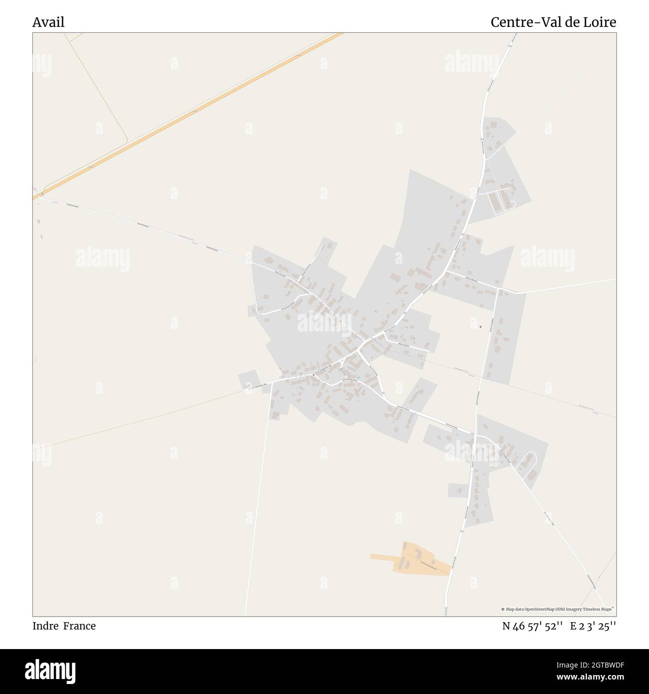 Avail, Indre, France, Centre-Val de Loire, N 46 57' 52'', E 2 3' 25 ...