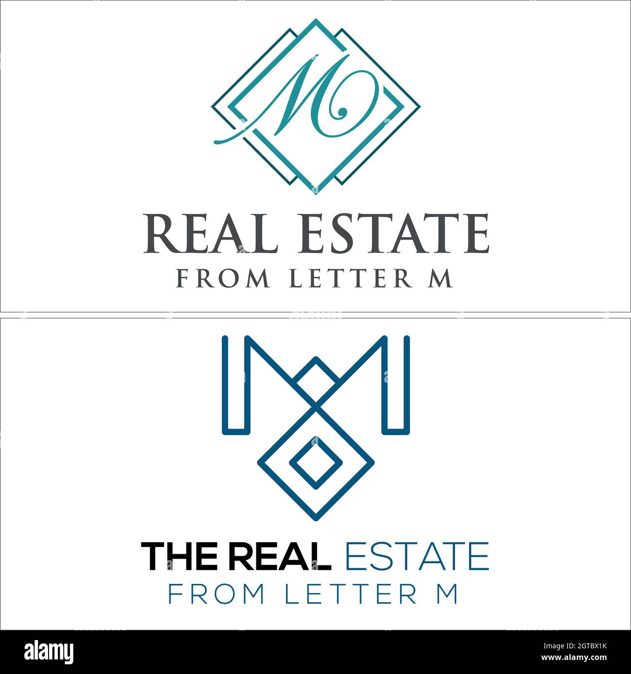 Luxury Real Estate Agent Logo
