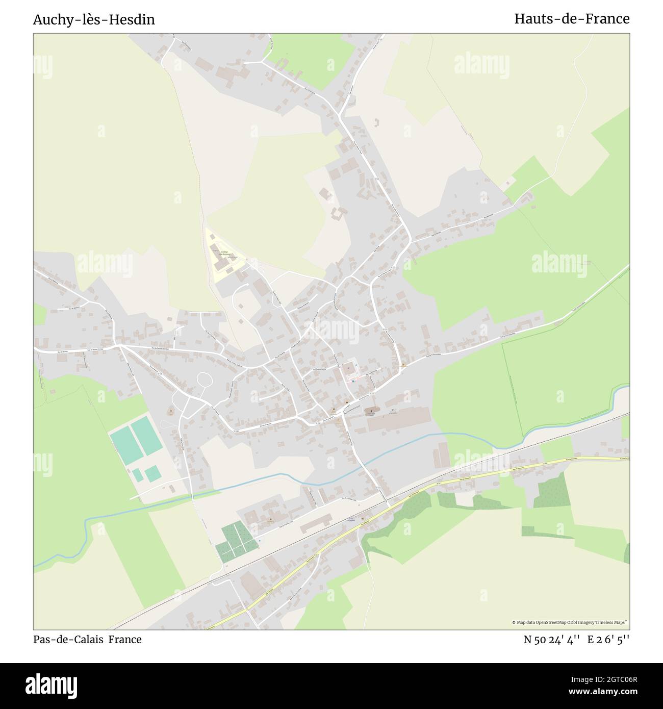 Map of hesdin Cut Out Stock Images & Pictures - Alamy