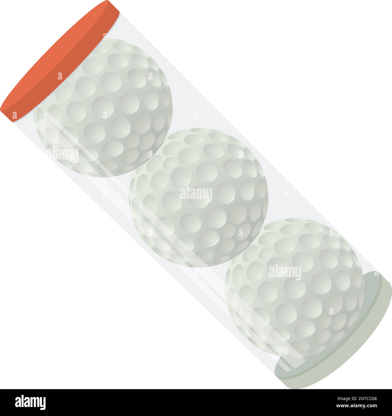 Golf balls icon, cartoon style Stock Vector Image & Art - Alamy