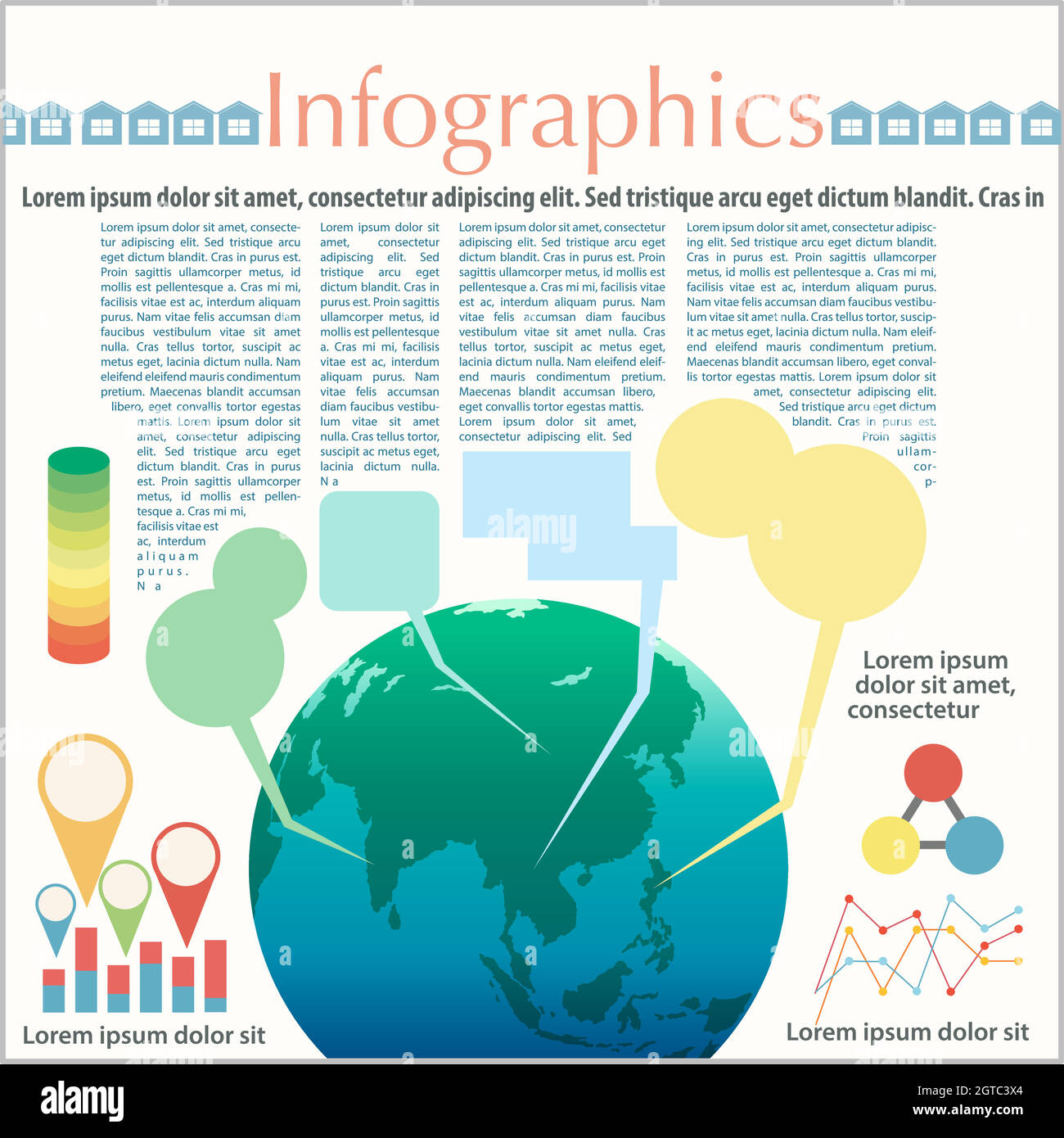 The Earth's infographics Stock Vector Image & Art - Alamy